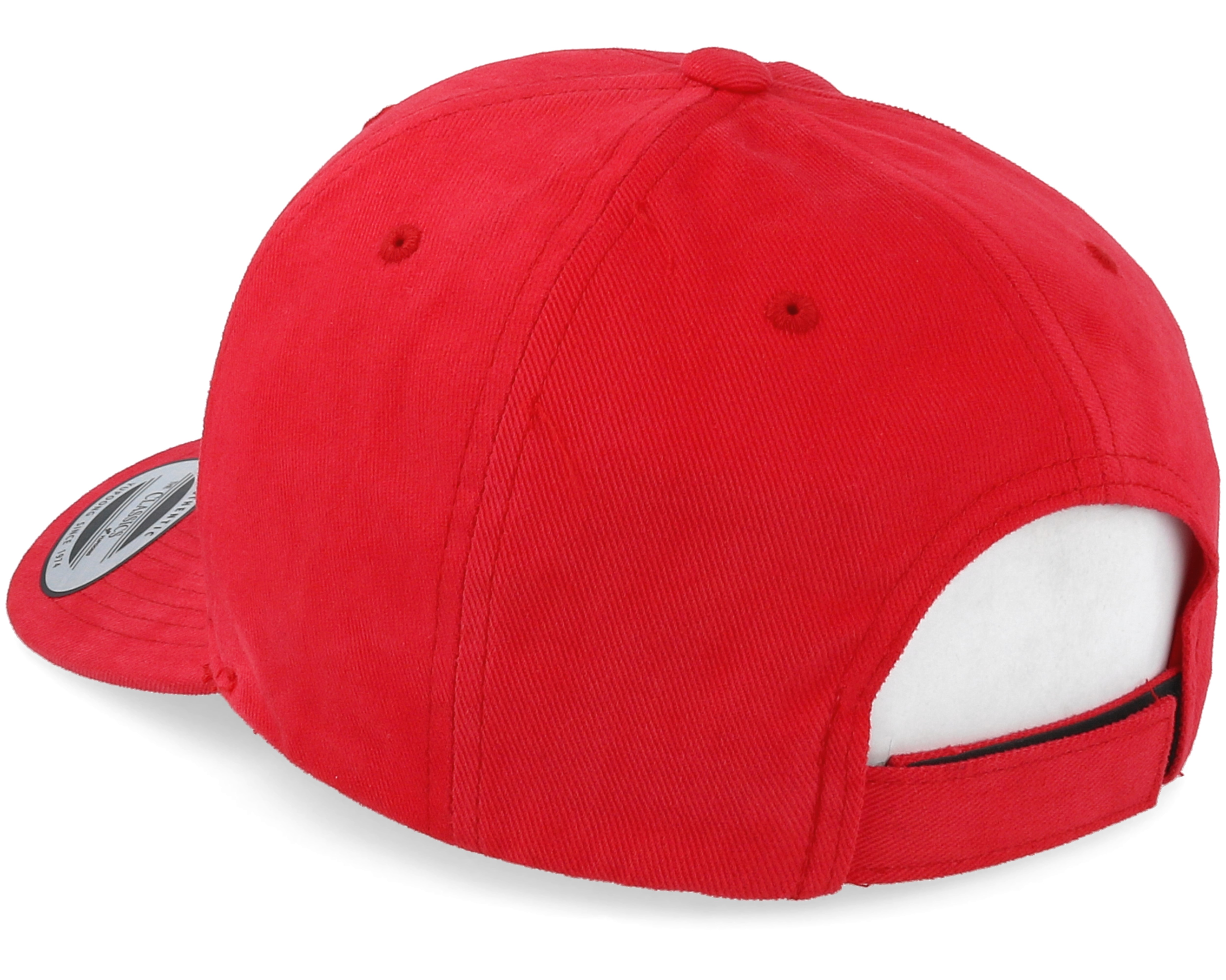 Velcro Red Adjustable - Yupoong caps - Hatstoreworld.com