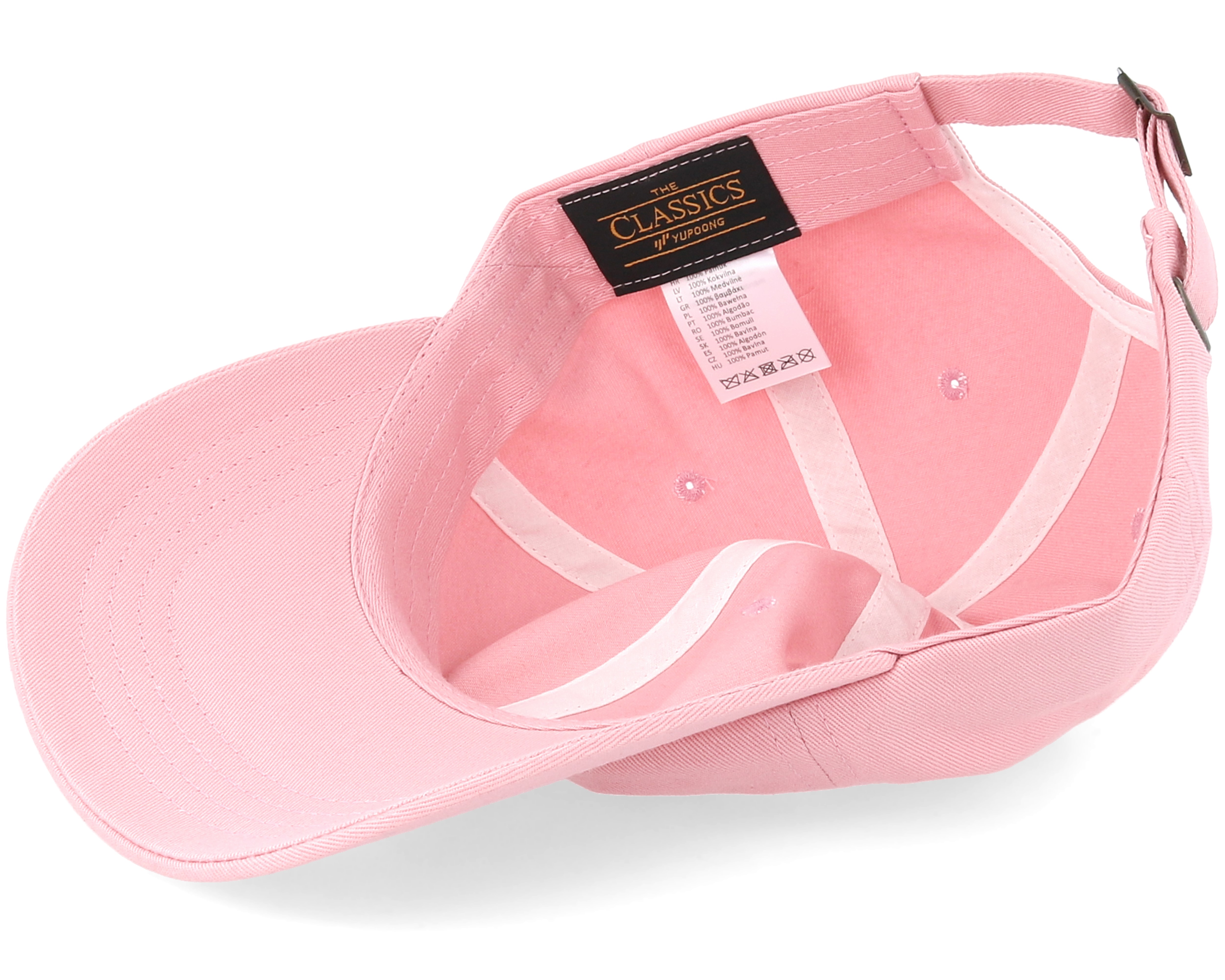 Strap Cap Pink Adjustable - Yupoong caps - Hatstoreworld.com