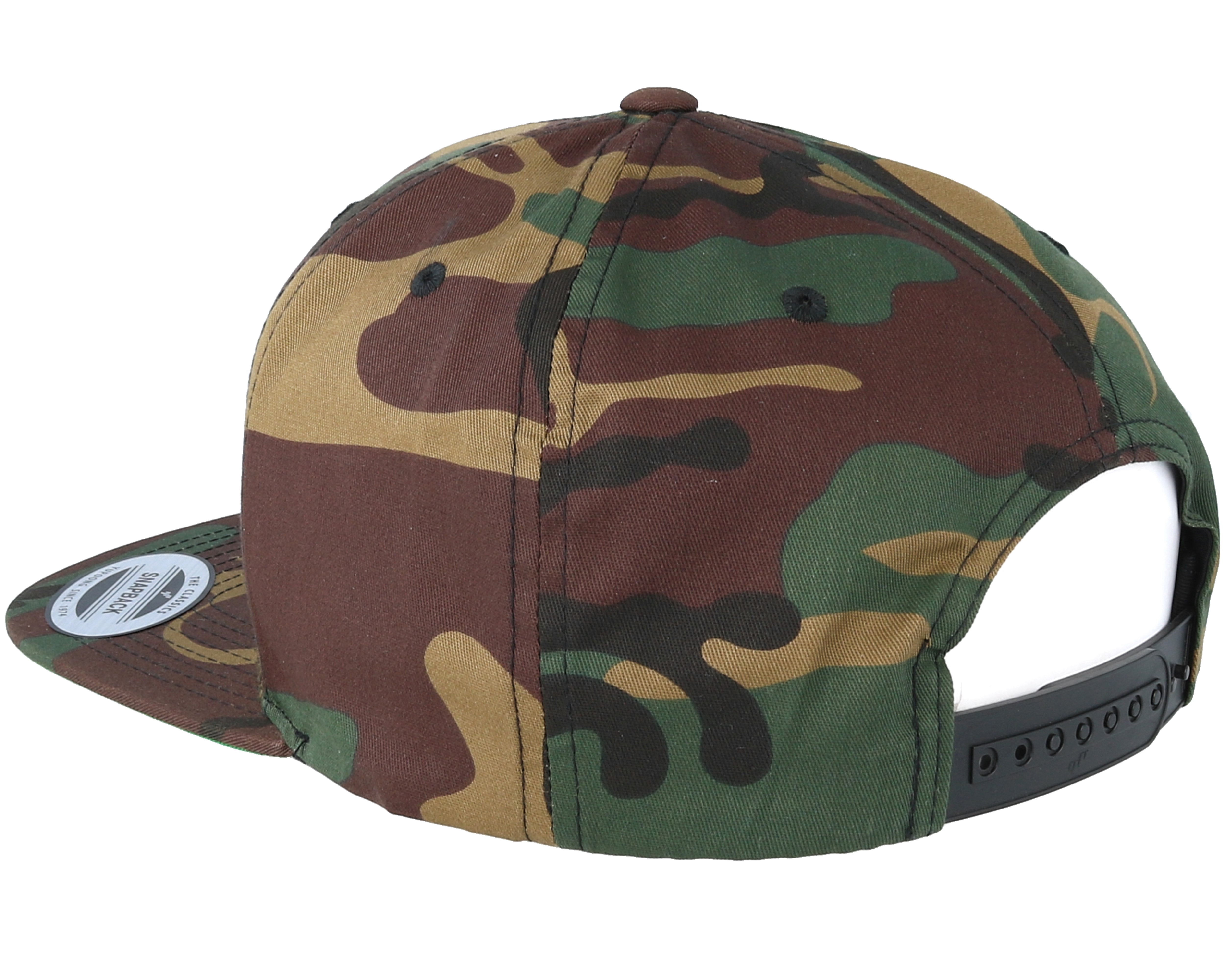 Green Camo Snapback - Yupoong caps - Hatstoreworld.com