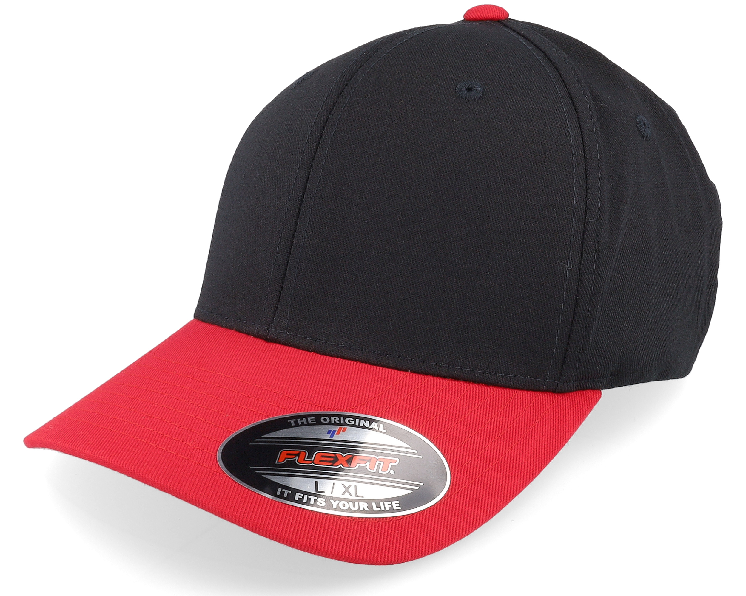 Original Black/Red Flexfit - Flexfit caps - Hatstoreworld.com
