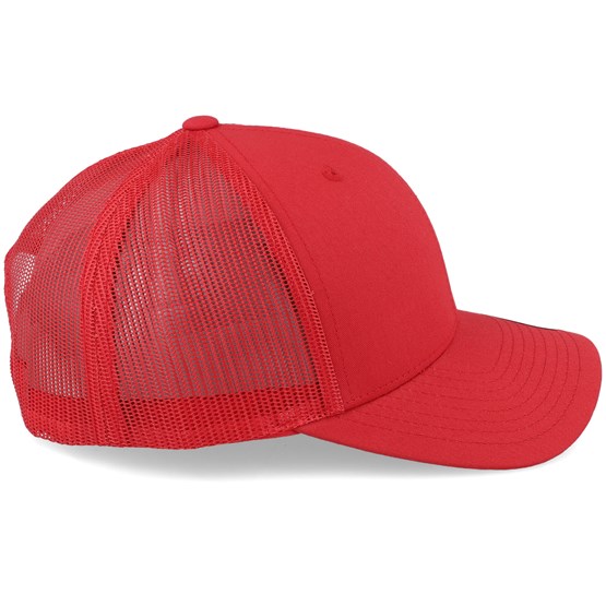 Red Trucker - Yupoong caps - Hatstoreworld.com