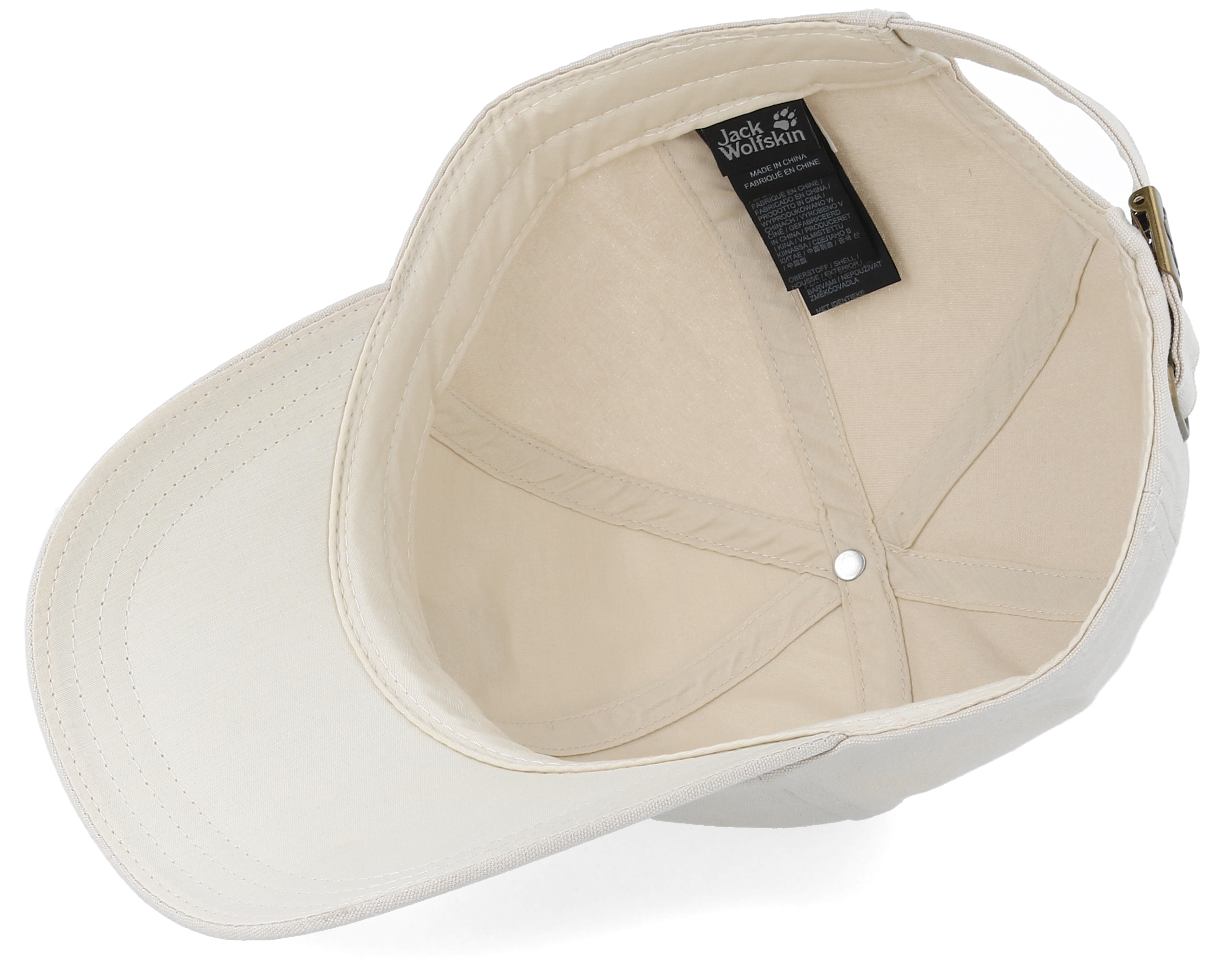 Baseball Cap Light Sand Beige Adjustable - Jack Wolfskin caps ...