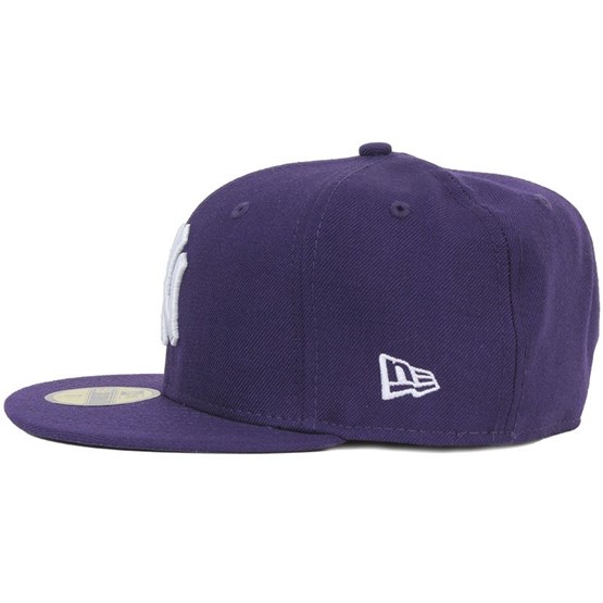 NY Yankees MLB Basic Purple 59Fifty - New Era caps - Hatstoreworld.com
