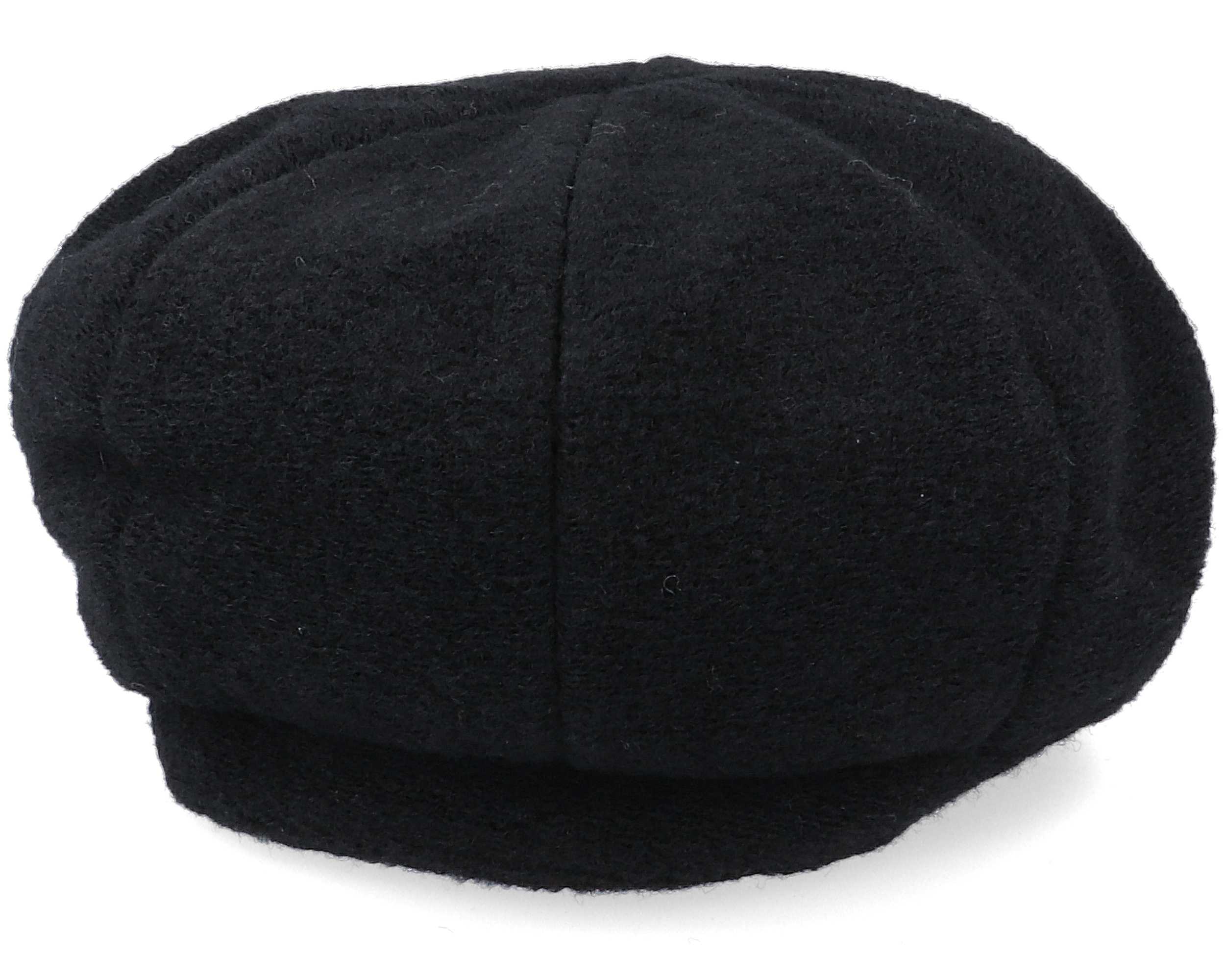 Wool Blend Black Beret - Seeberger hats | Hatstore.co.uk