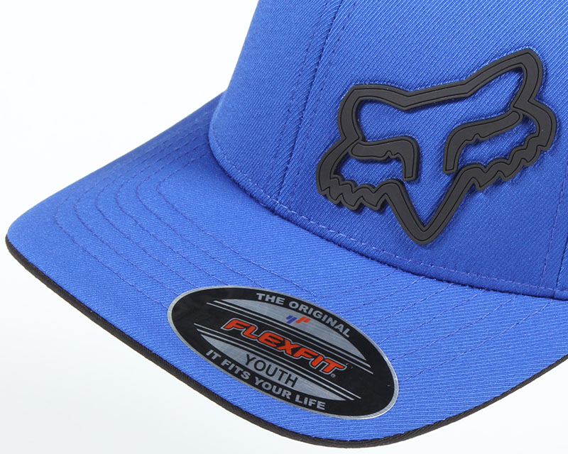 Kids Signature Blue Flexfit - Fox caps - Hatstoreworld.com