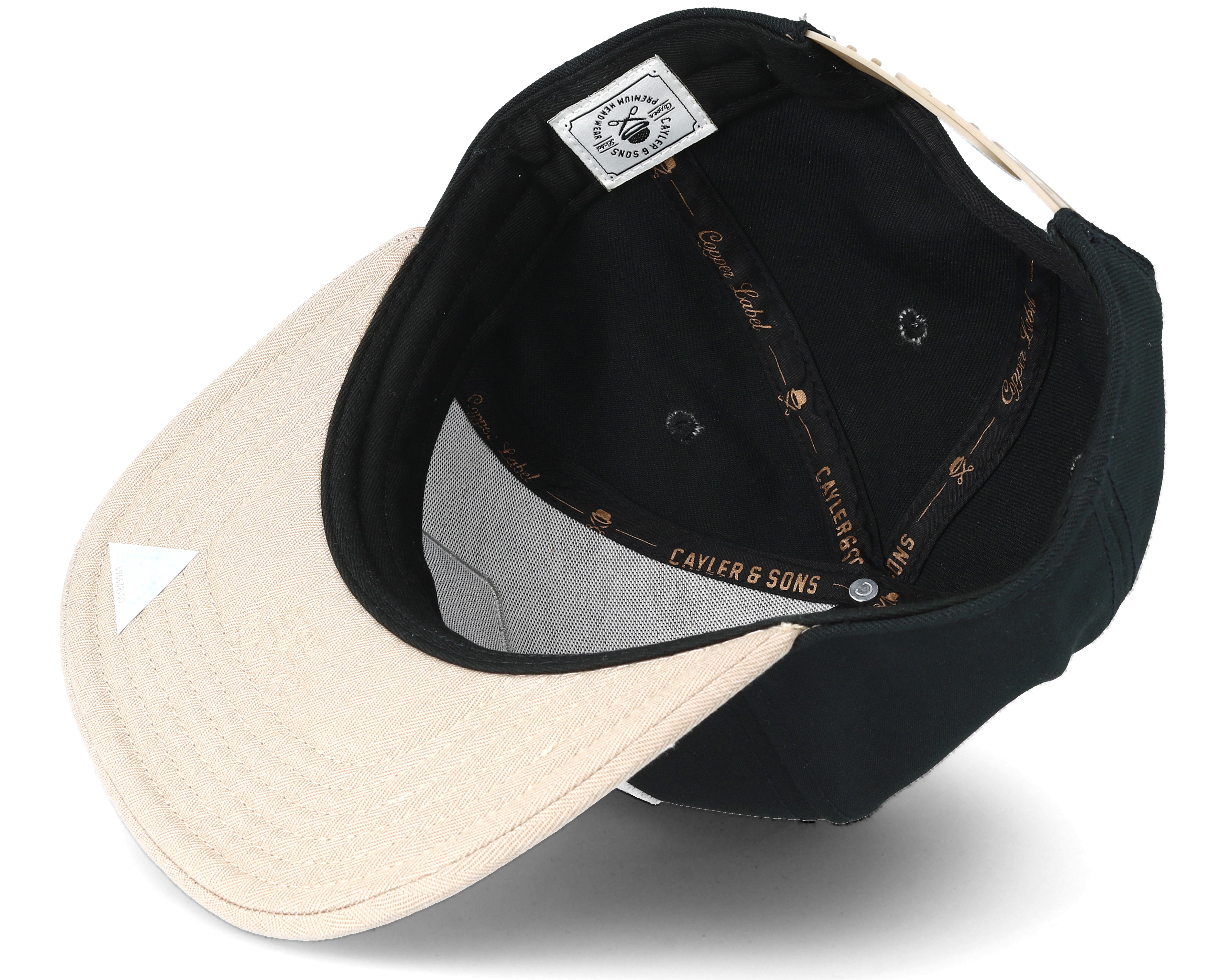 Cash Only Black Snapback - Cayler & Sons caps - Hatstoreworld.com