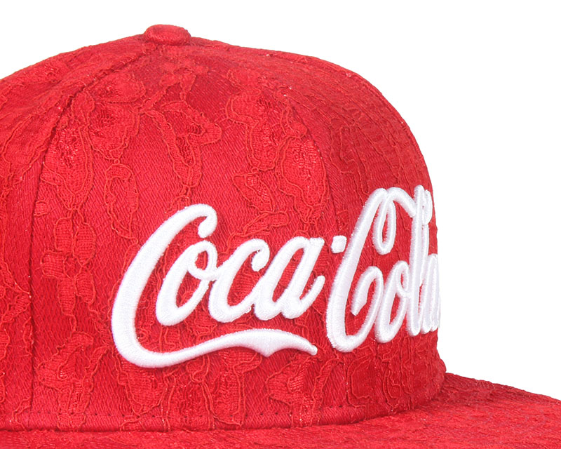 Coca Cola Lace Red Woman 9Fifty Snapback - New Era caps - Hatstoreworld.com