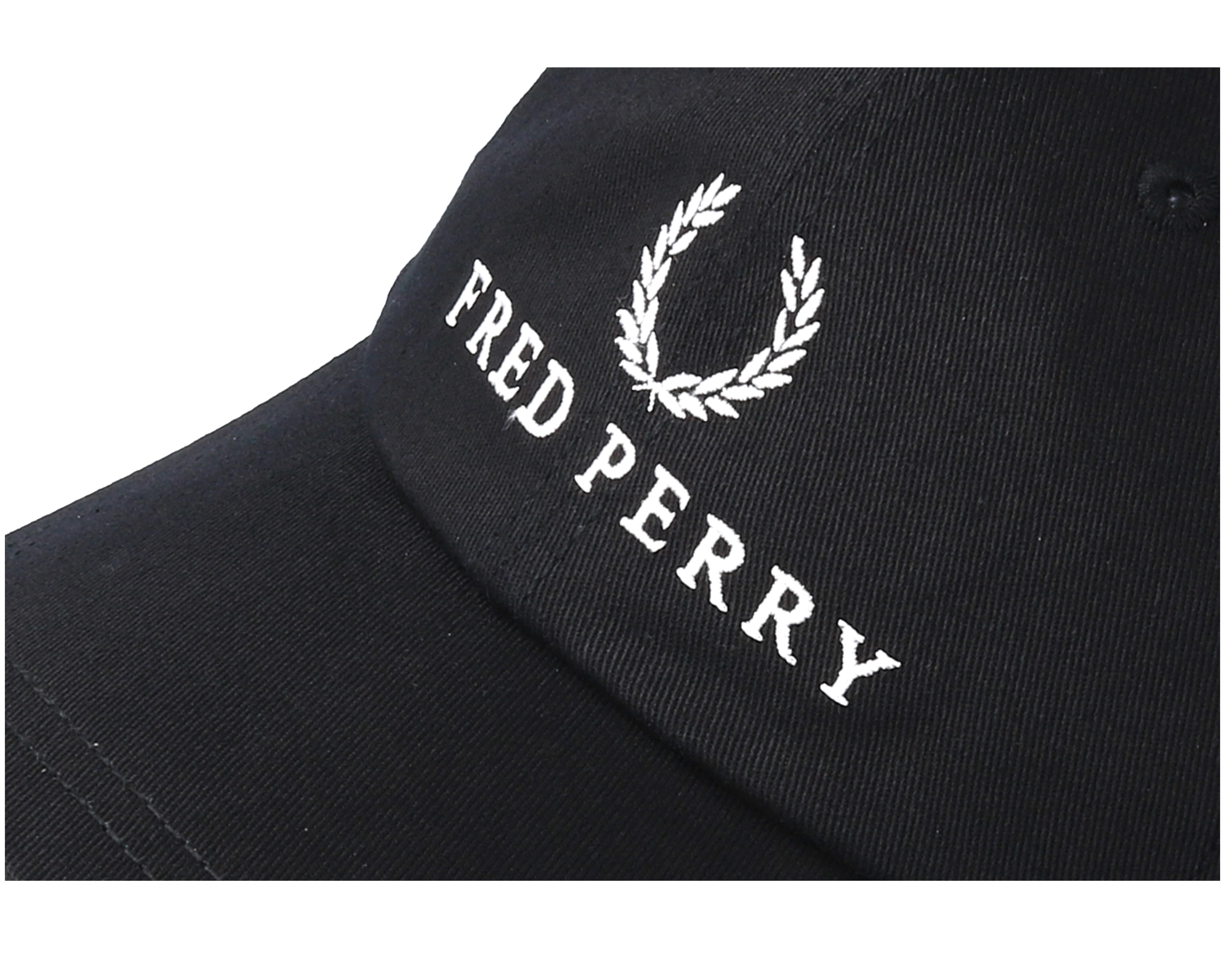 Tennis Cap Black Flexfit - Fred Perry caps - Hatstoreworld.com