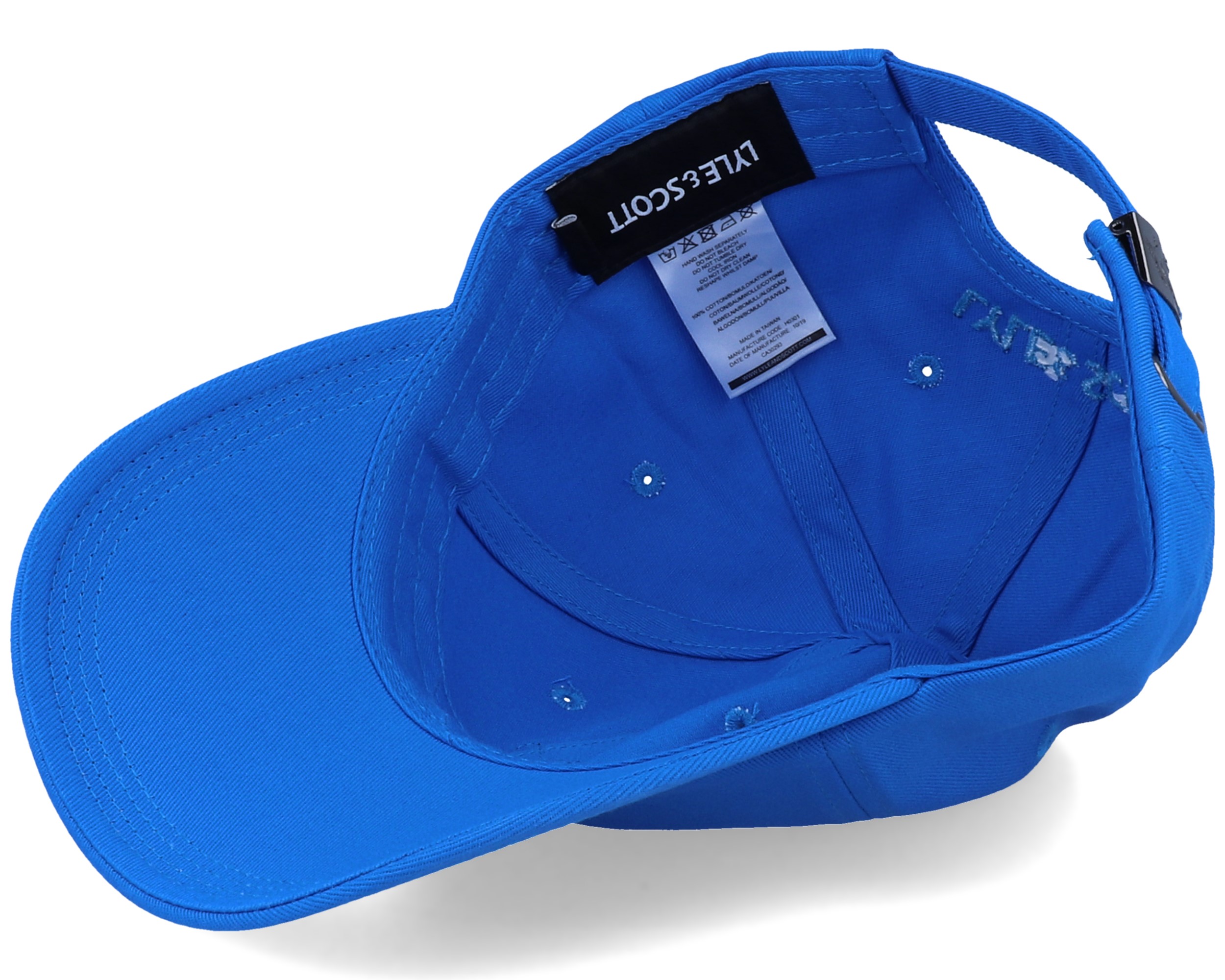 Baseball Cap Bright Royal Blue Adjustable - Lyle & Scott caps ...