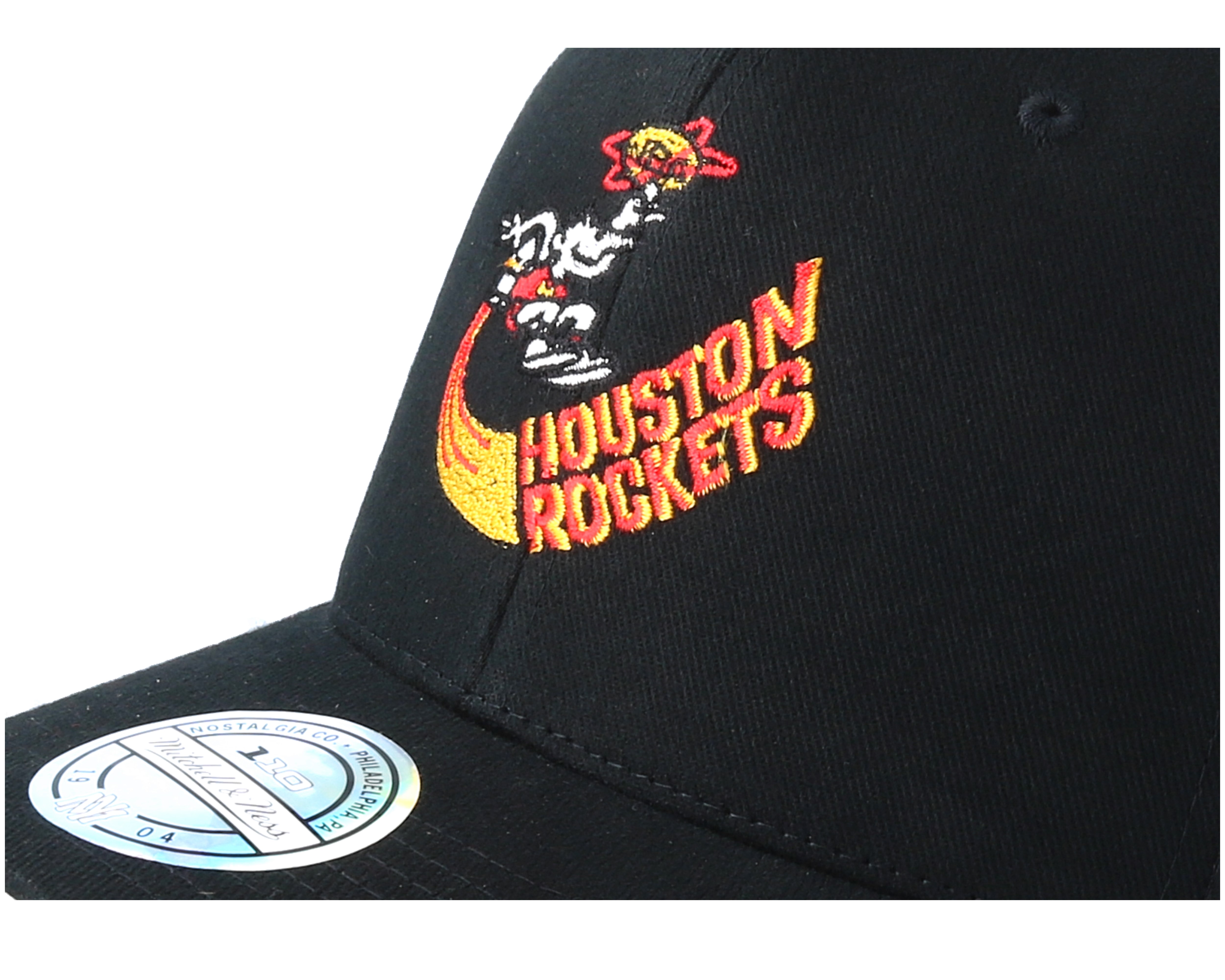Houston Rockets Intl323 HWC Black/Red 110 Adjustable - Mitchell & Ness ...