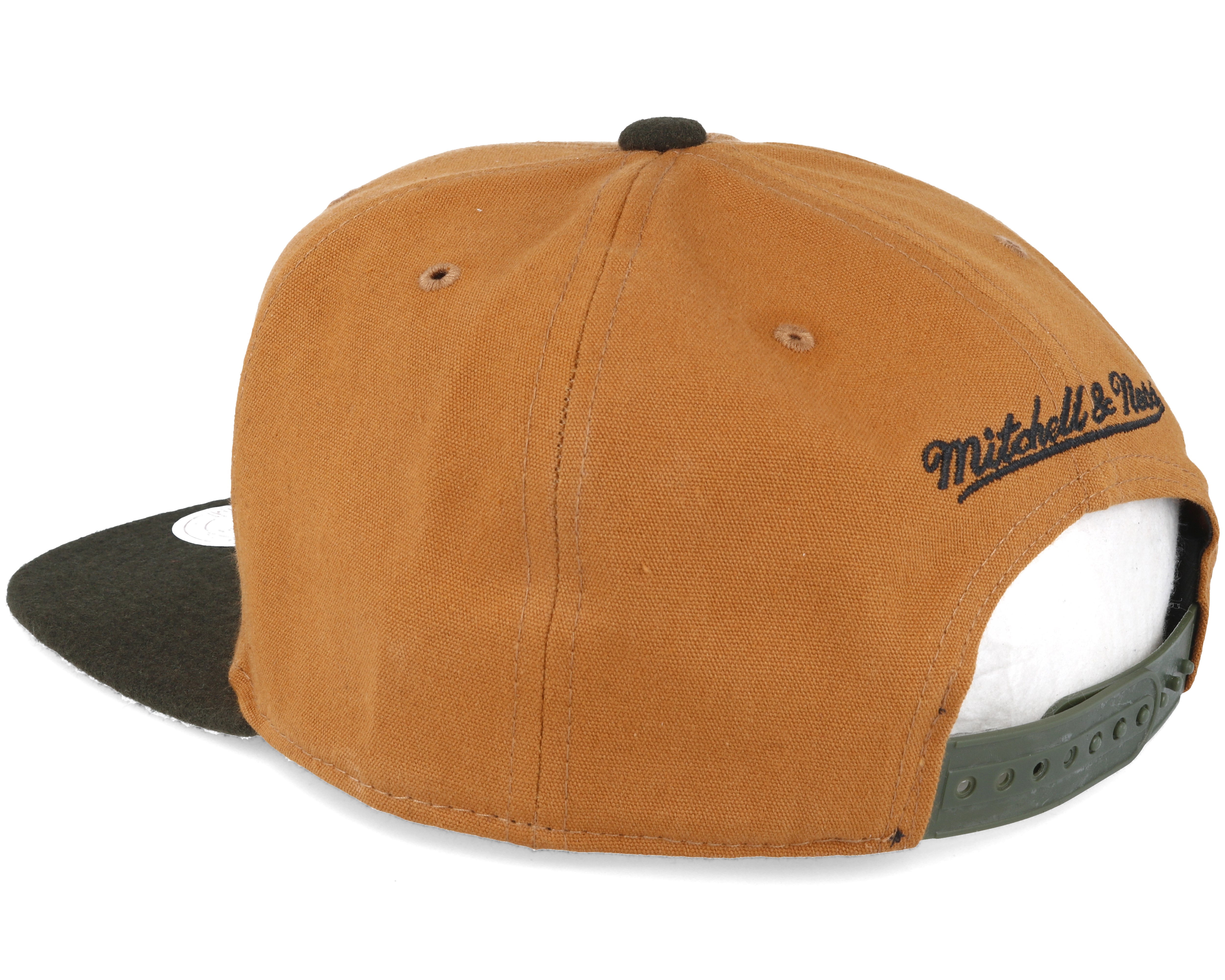 Chicago Blackhawks Signature Tan Snapback - Mitchell & Ness caps ...
