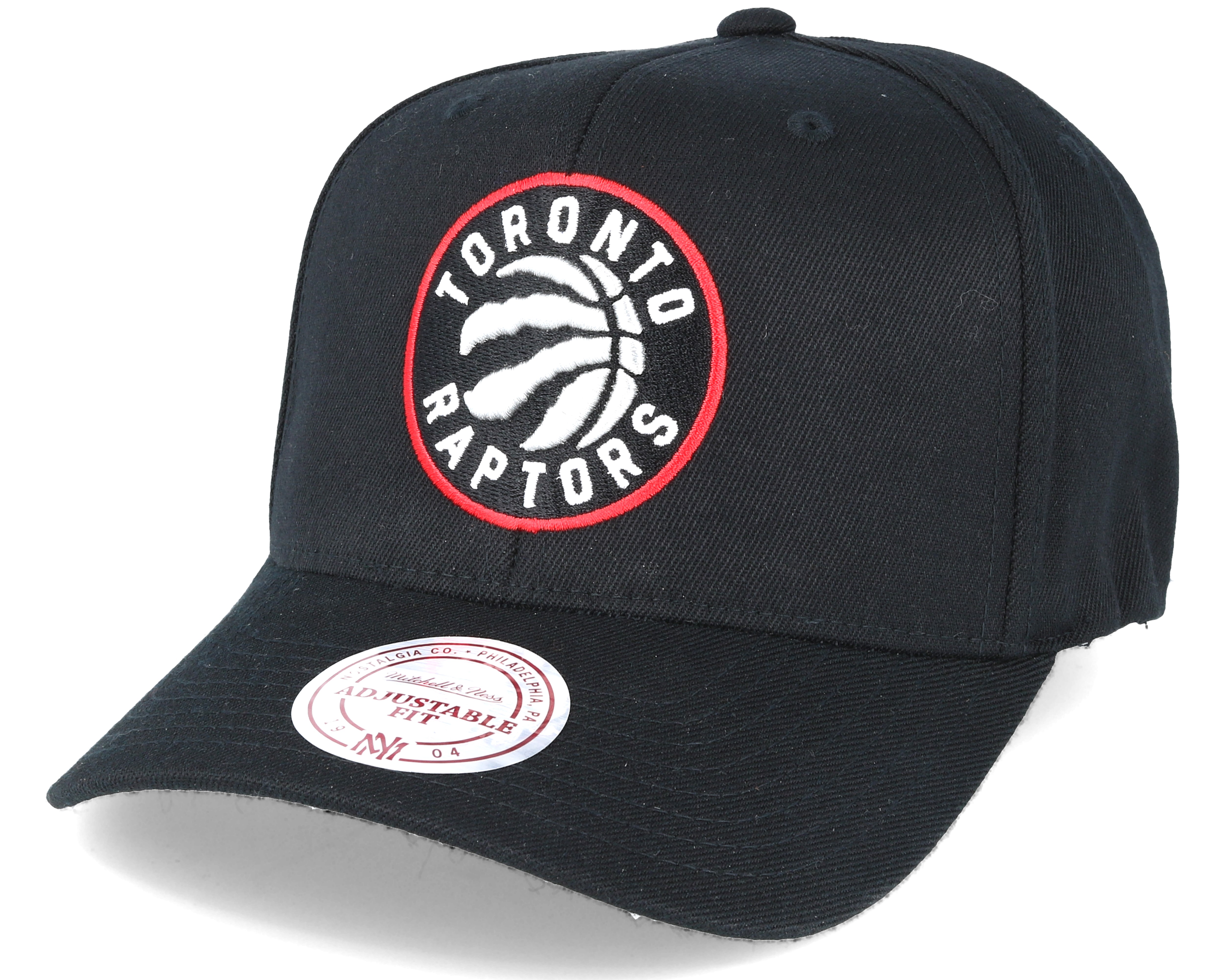 Toronto Raptors Flexfit 110 Black Adjustable - Mitchell & Ness caps ...