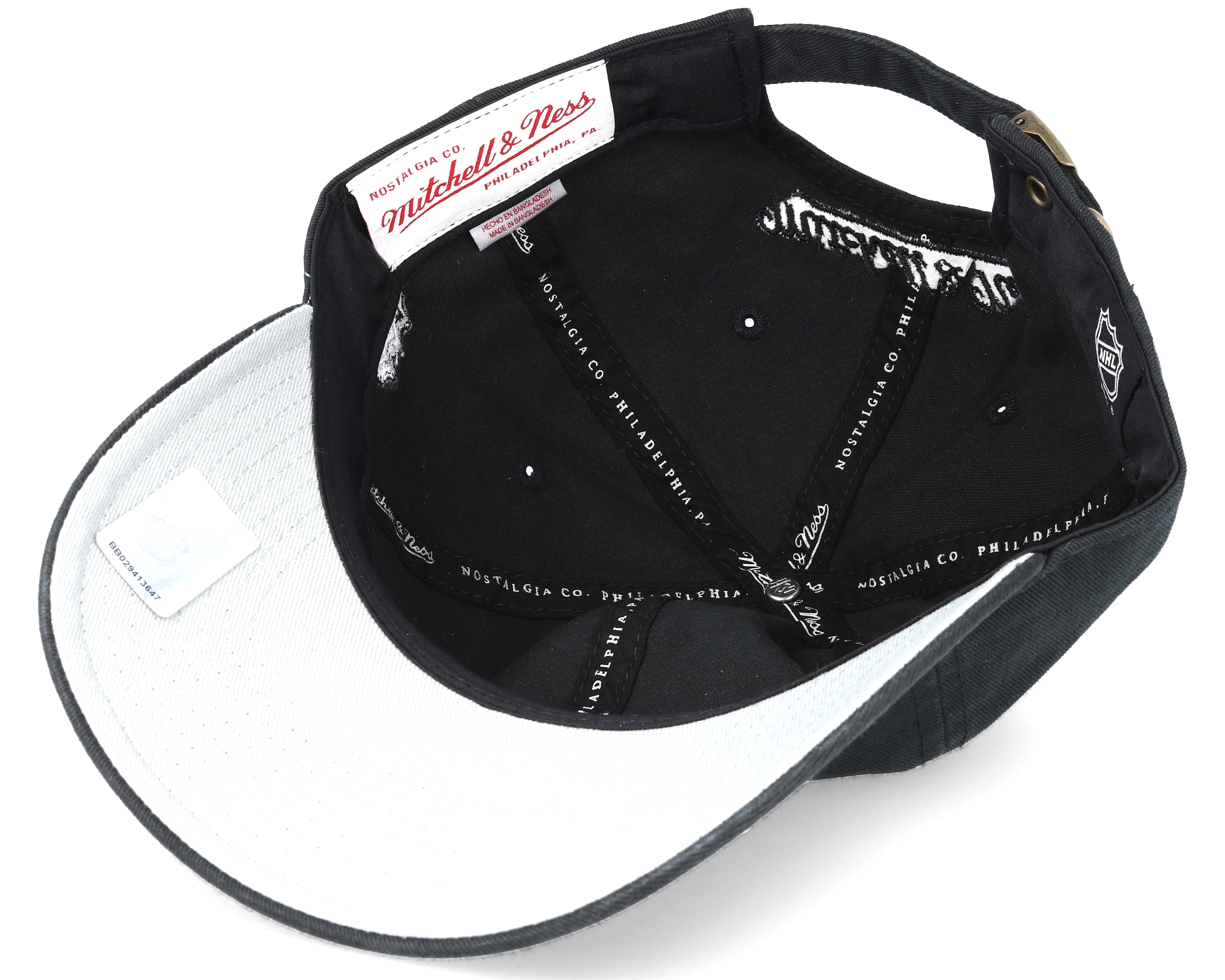 Los Angeles Kings Special Script Dad Black Adjustable - Mitchell & Ness ...