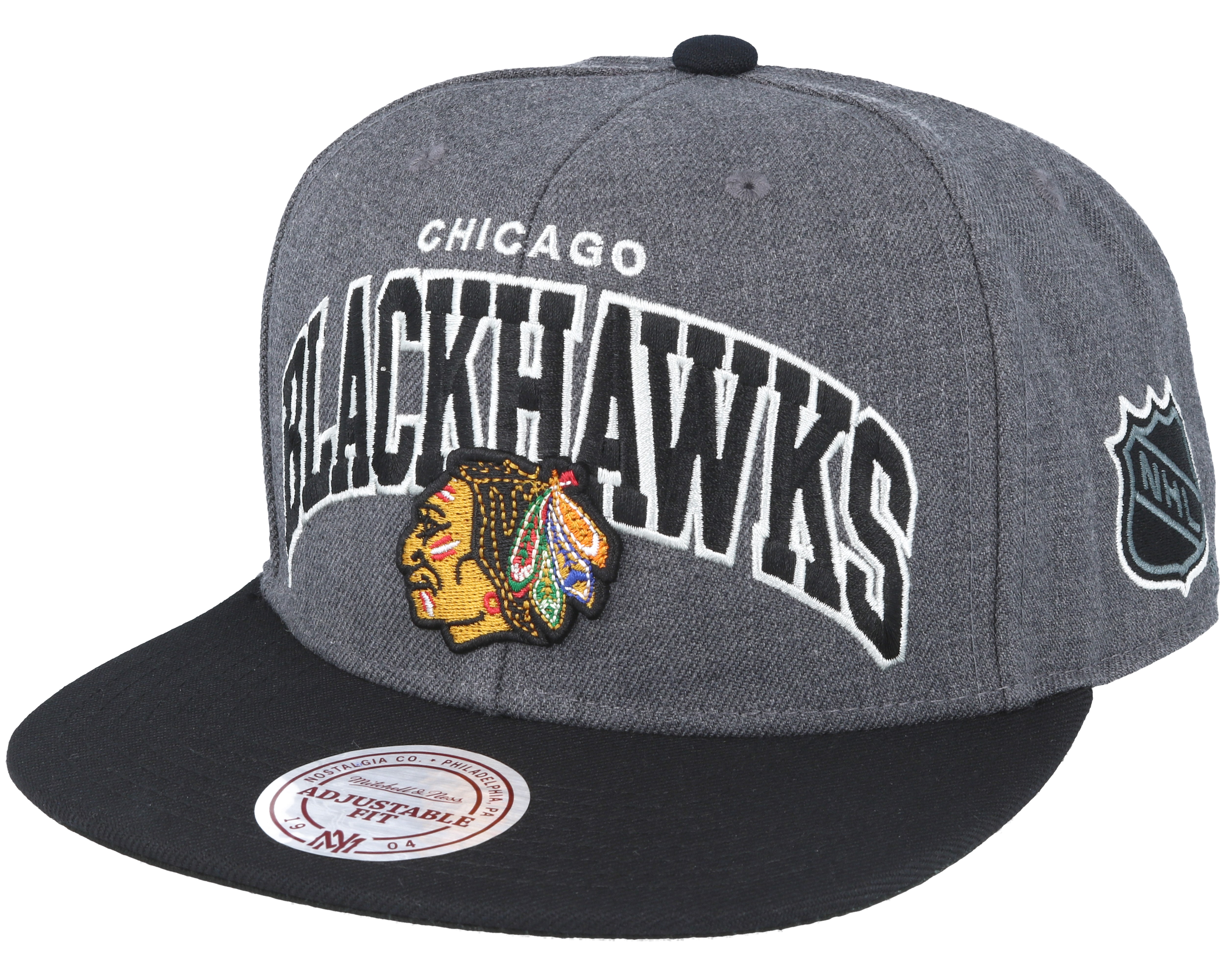 Chicago Blackhawks G2 Team Arch Snapback - Mitchell & Ness caps ...