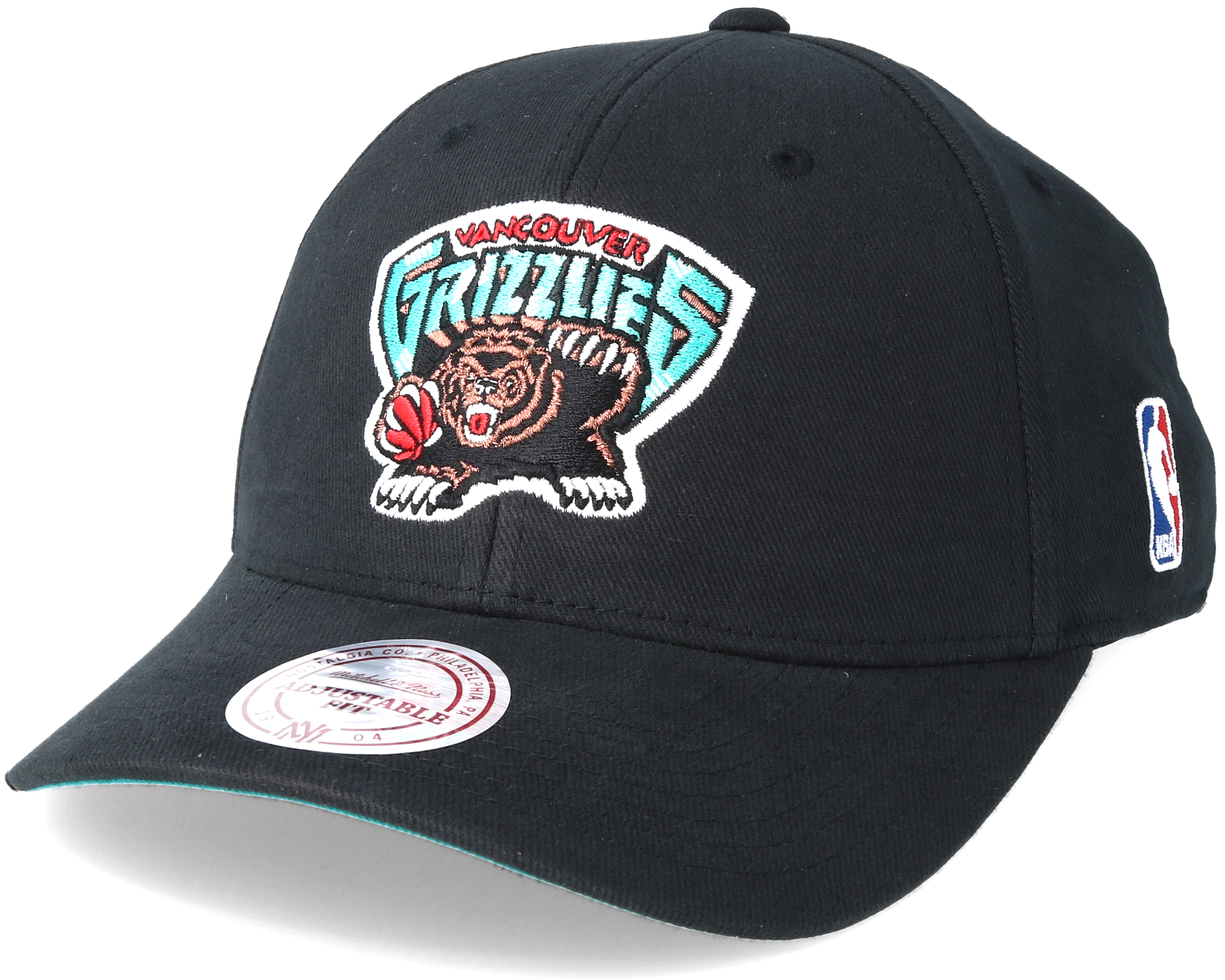 Vancouver Grizzlies Flexfit 110 Low Pro Black Adjustable - Mitchell ...