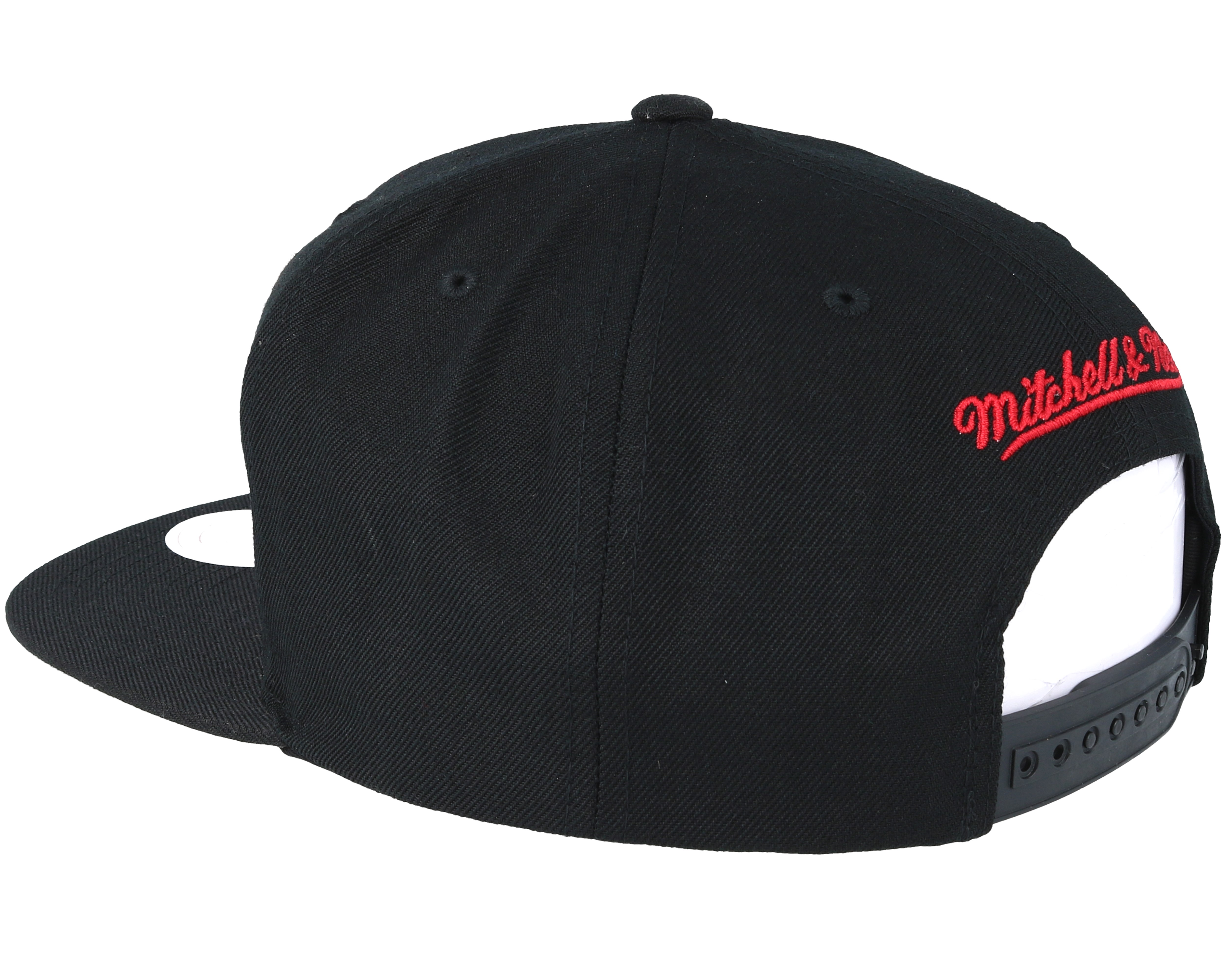 Miami Heat Vice Script Solid Black Snapback - Mitchell & Ness caps ...