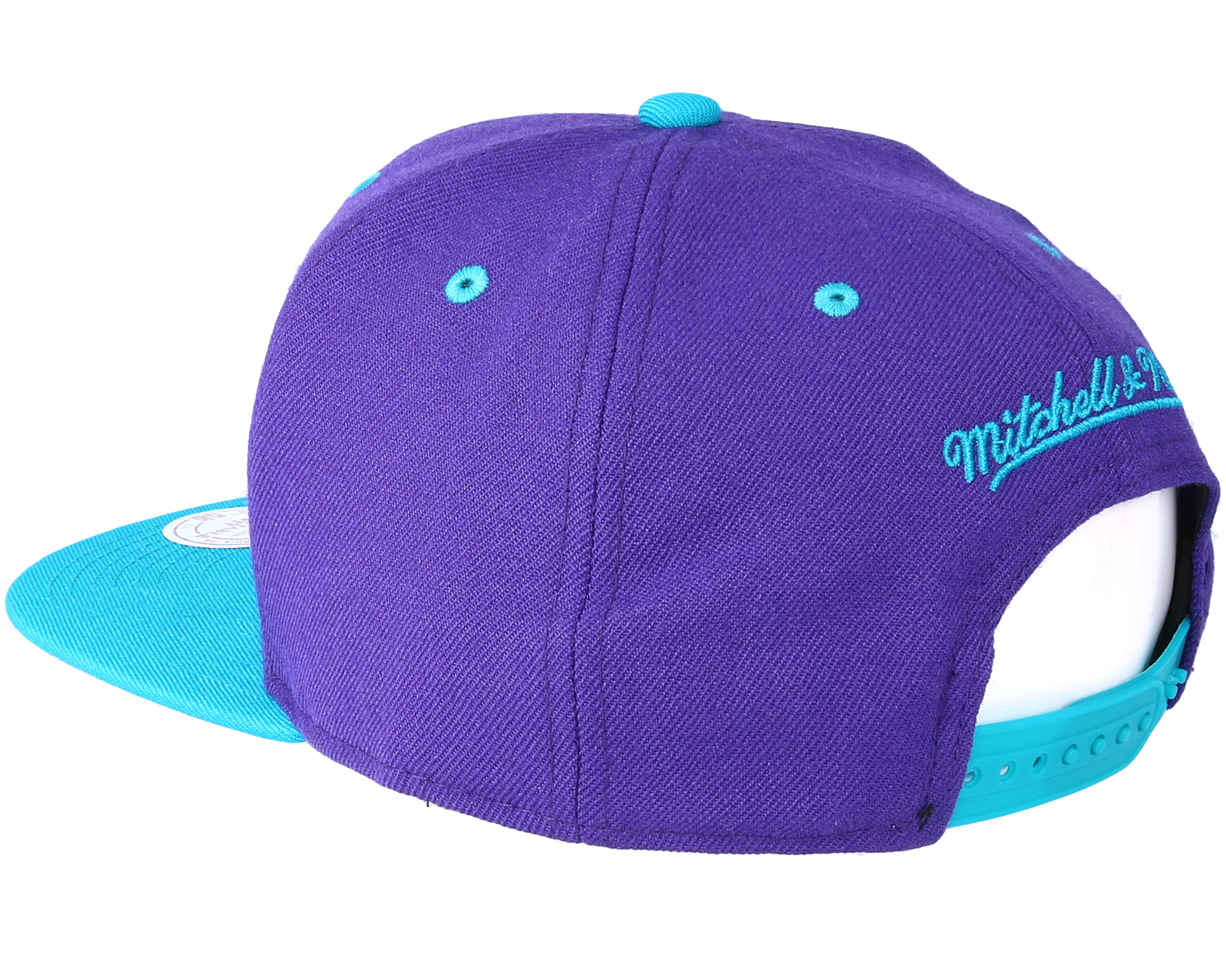 Charlotte Hornets Team Arch Purple Snapback - Mitchell & Ness caps ...