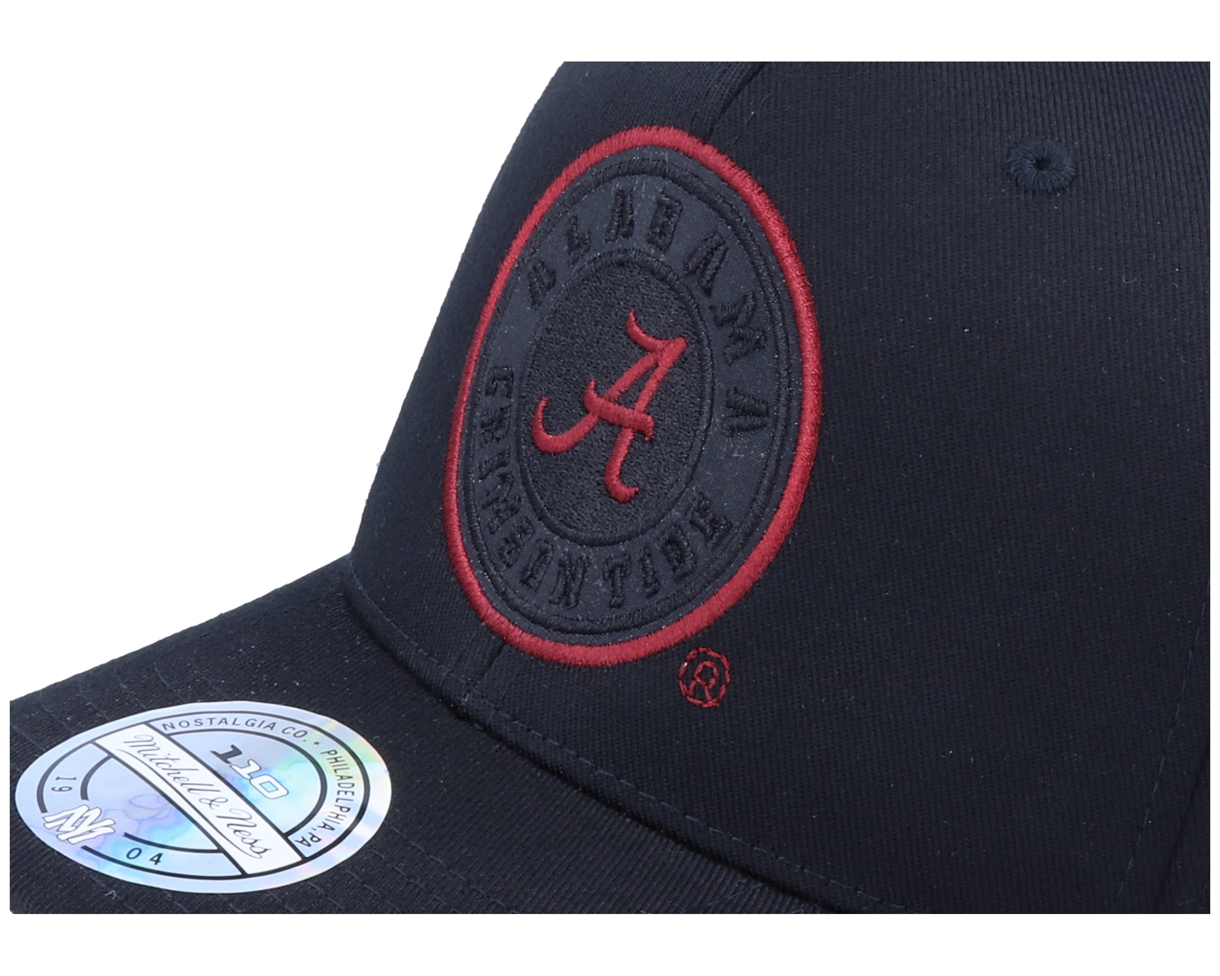 Alabama Crimson Tide Monochrome Black/Burgundy 110 Adjustable ...