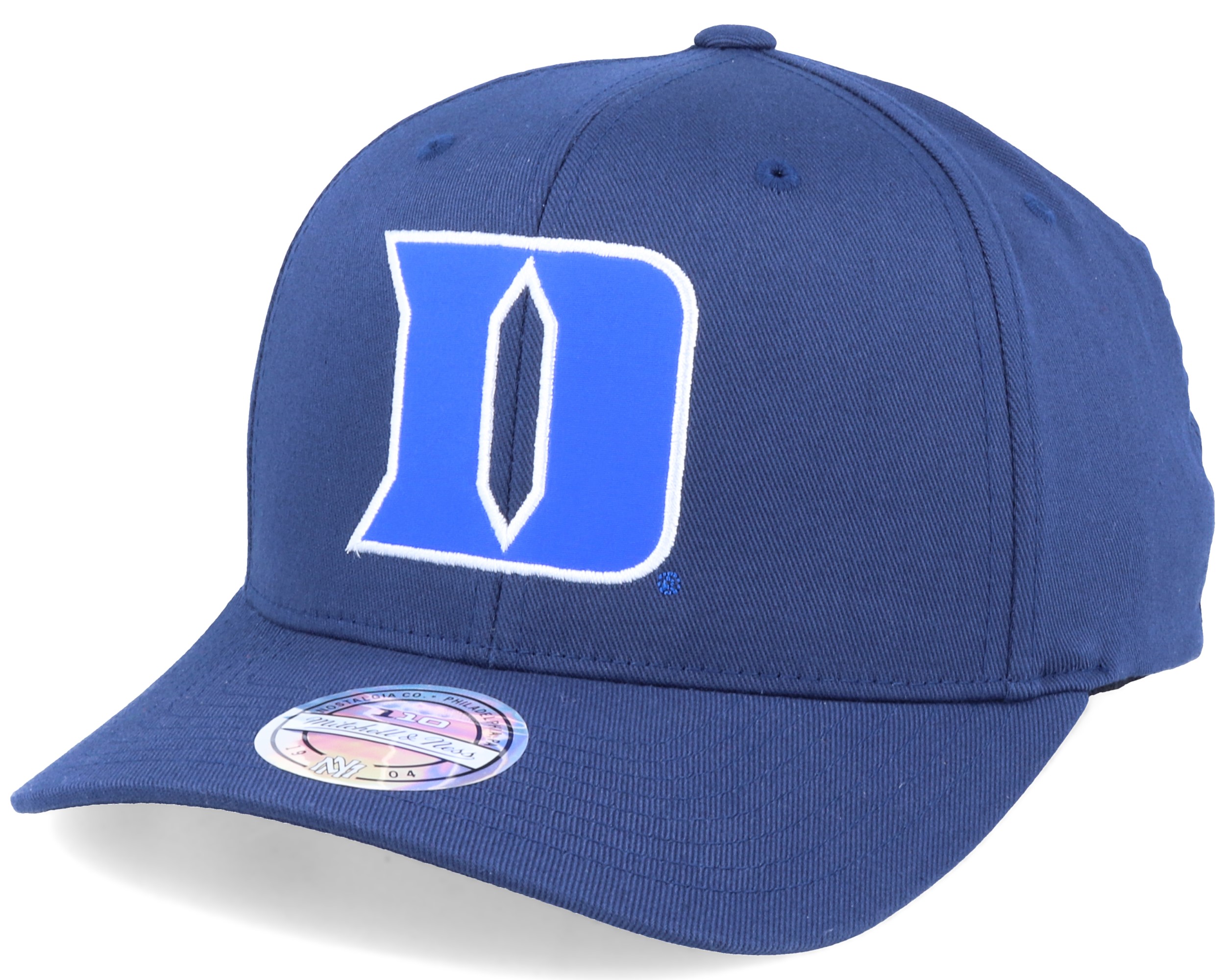 Duke Blue Devils Monochrome Navy 110 Adjustable - Mitchell & Ness caps ...