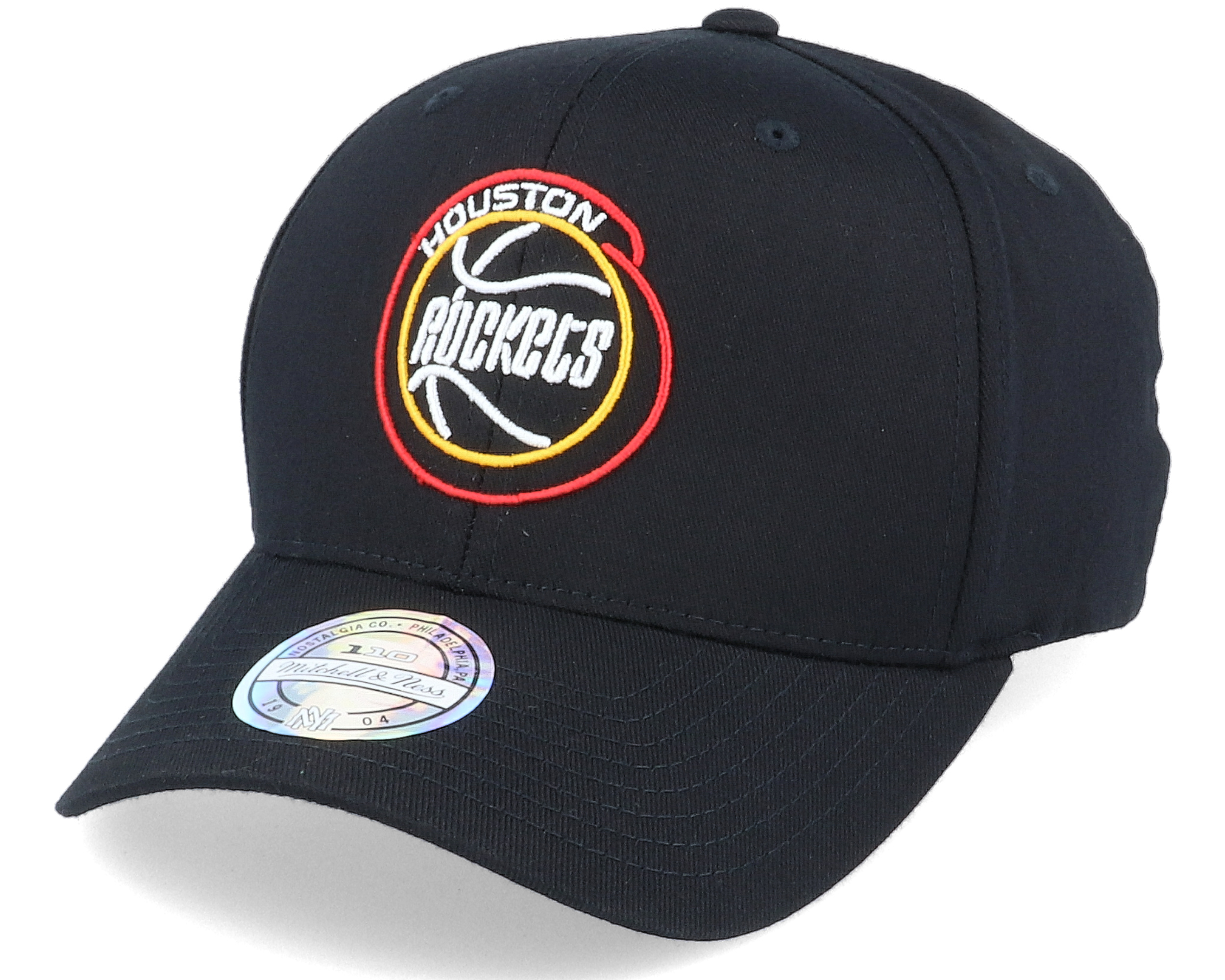 Houston Rockets Neon Lights Black 110 Adjustable - Mitchell & Ness caps ...