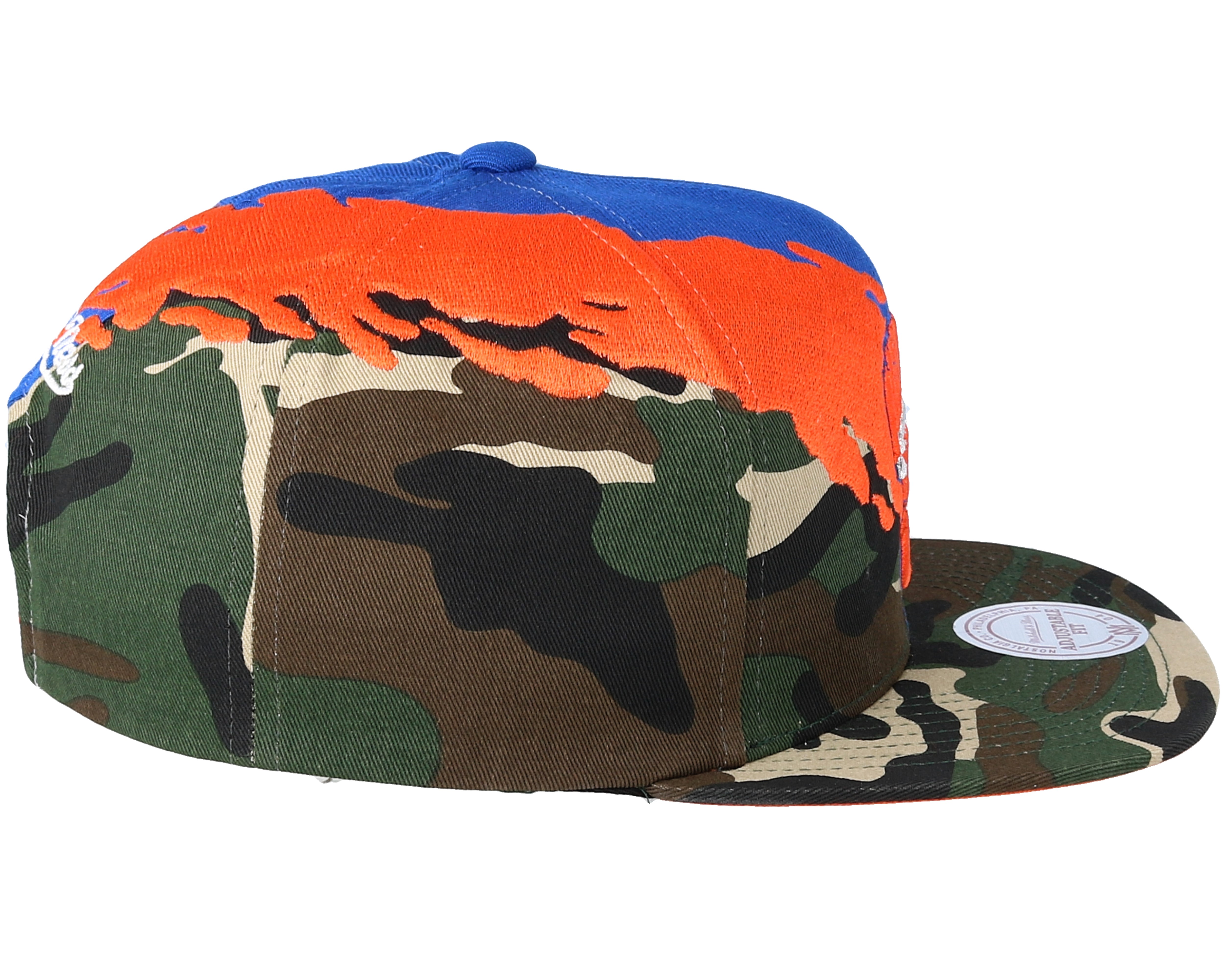 New York Knicks Hwc Paintbrush Camo Snapback - Mitchell & Ness caps ...