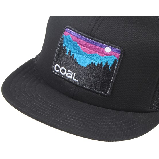 The Hauler Black Trucker Snapback - Coal caps - Hatstoreworld.com