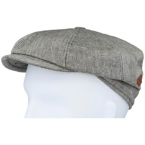 Montreal Linen Mix Green Flat Cap - MJM Hats caps - Hatstoreworld.com
