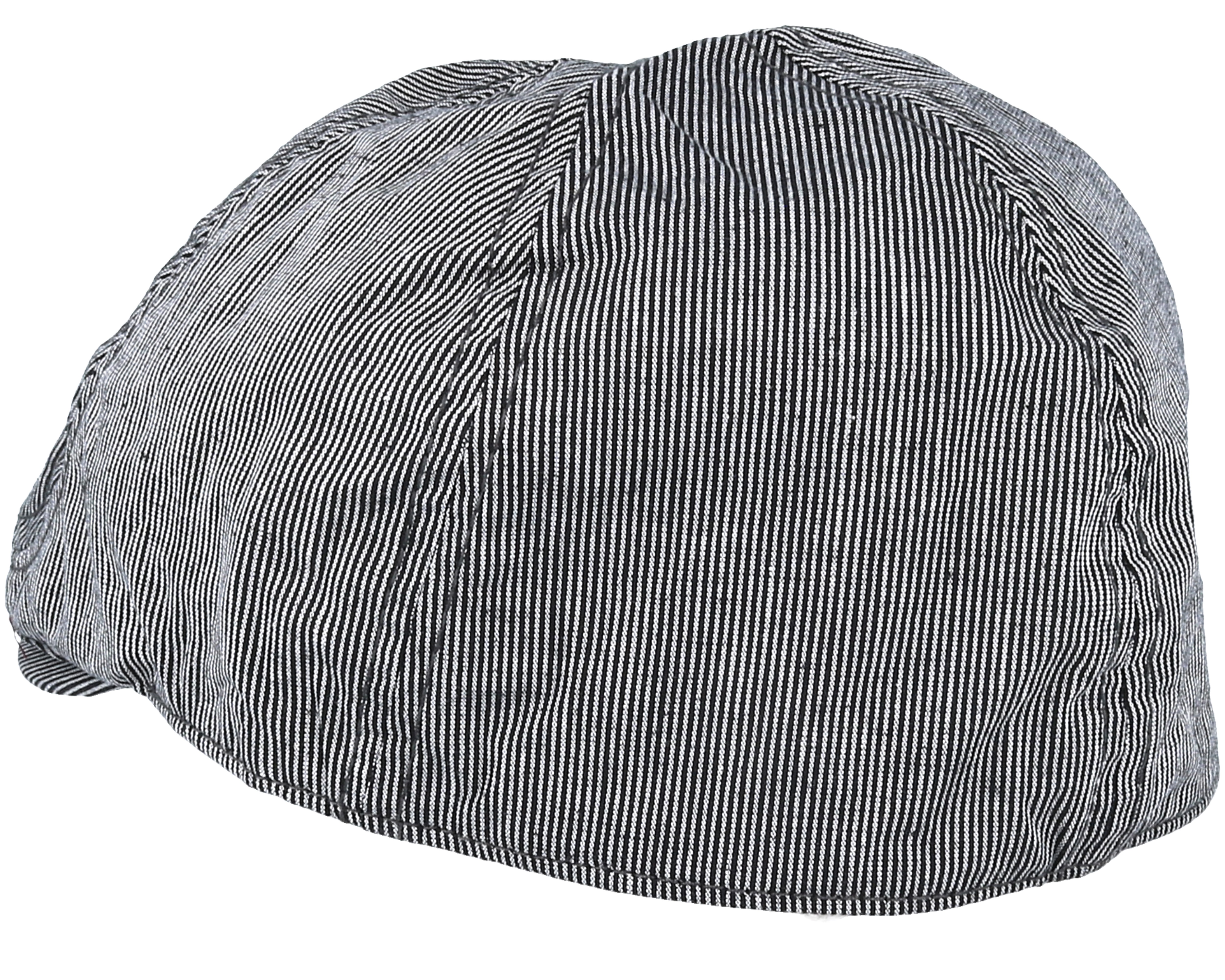 Darwin Duckbill Black/Light Grey Flat Cap - State Of Wow caps ...