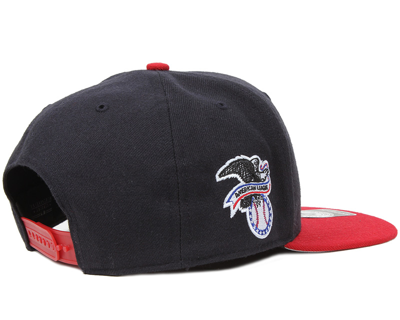 Cleveland Indians Sure Shot 2 Tone Navy/Red Snapback - 47 Brand caps ...