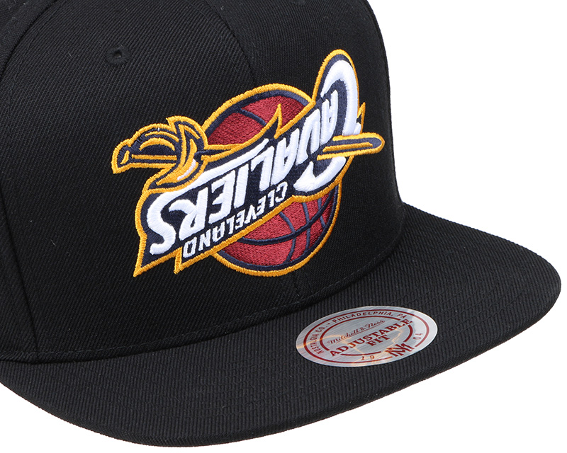 Cleveland Cavaliers Upside Down Logo Snapback - Mitchell & Ness caps ...