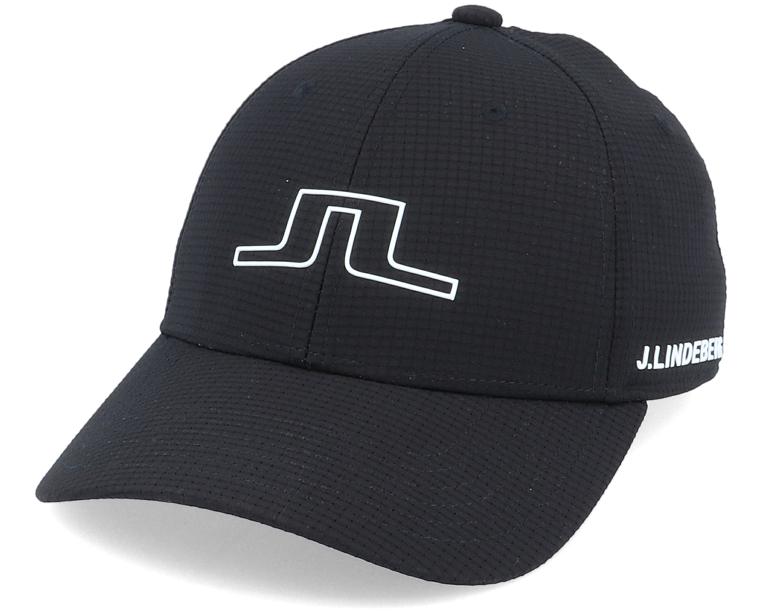 Caden Cap Black Adjustable - J.Lindeberg caps - Hatstoreworld.com