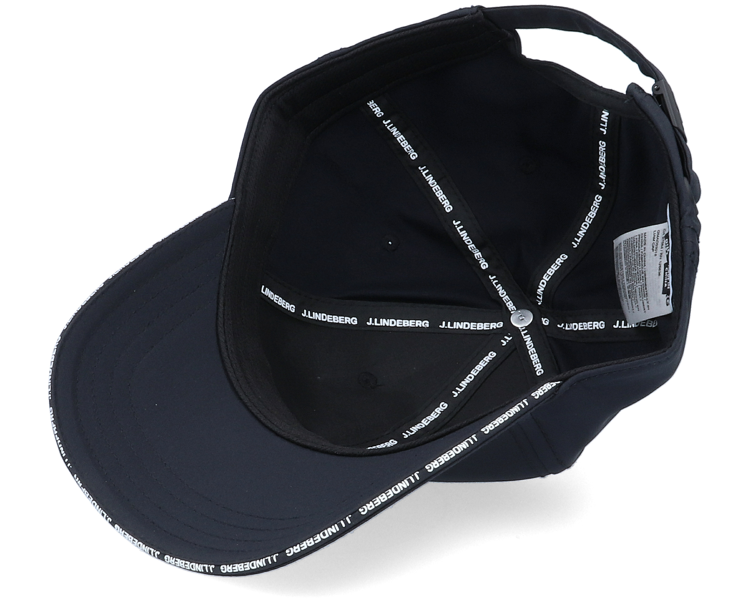 Liam Cap Black Adjustable - J.Lindeberg caps - Hatstoreworld.com