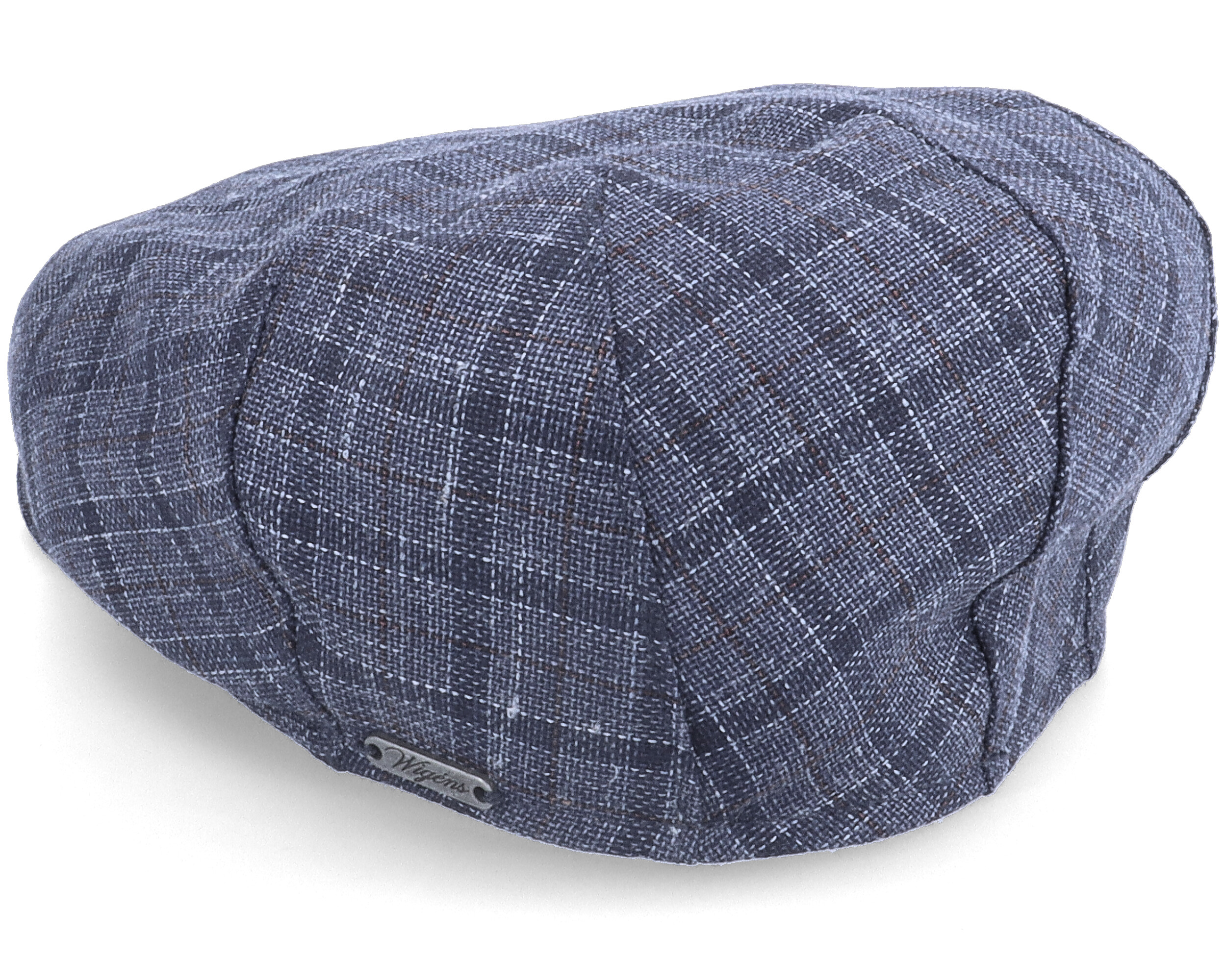 Ivy One Piece Cap Dark Blue Flat Cap - Wigéns caps - Hatstoreworld.com
