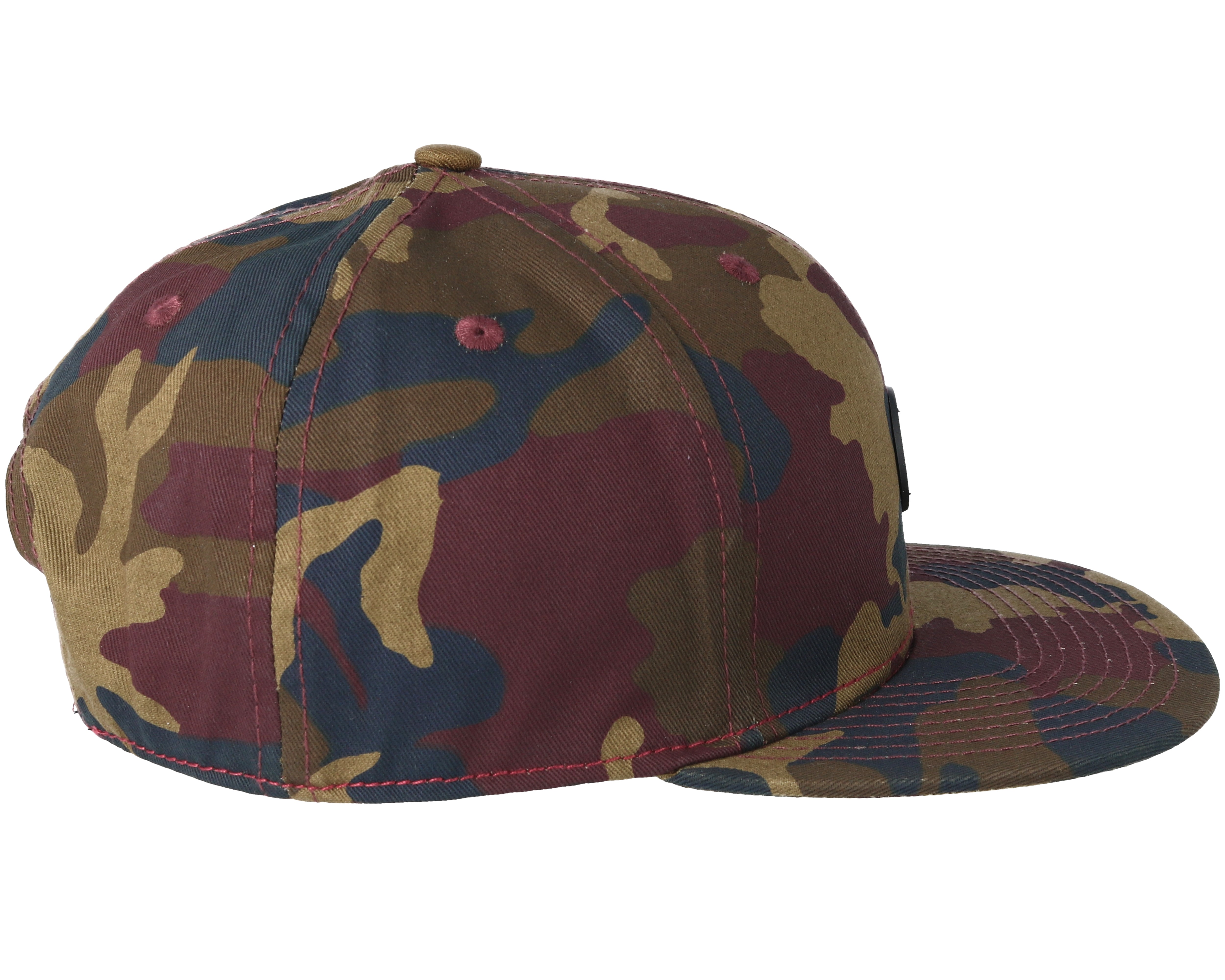 Red Port Camo Snapback - WeSC caps - Hatstoreworld.com