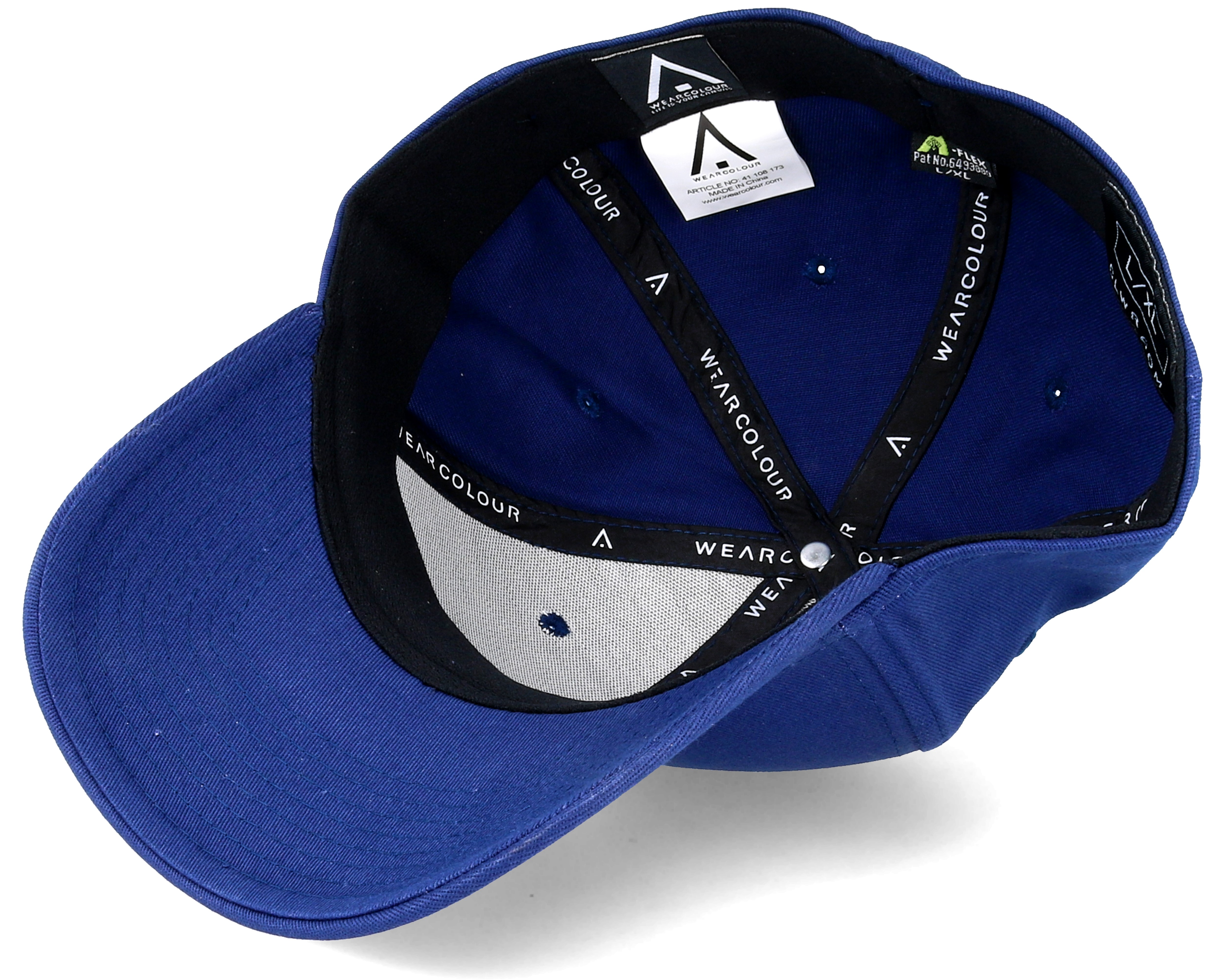Bow Cap Midnight Blue Flexfit - Wear Colour caps - Hatstoreworld.com