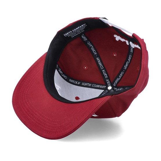 Landscape Cap Maroon Snapback - SQRTN caps - Hatstoreworld.com