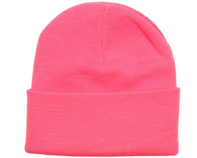 Fluorescent Pink Beanie - Beanie Basic beanies - Hatstoreworld.com