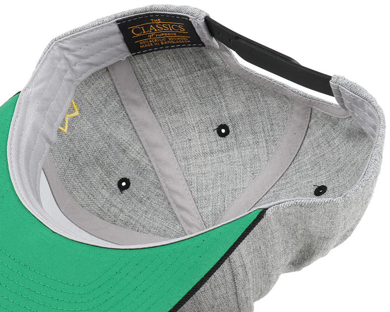 Biohazard Grey/Yellow Snapback - Iconic caps - Hatstoreworld.com