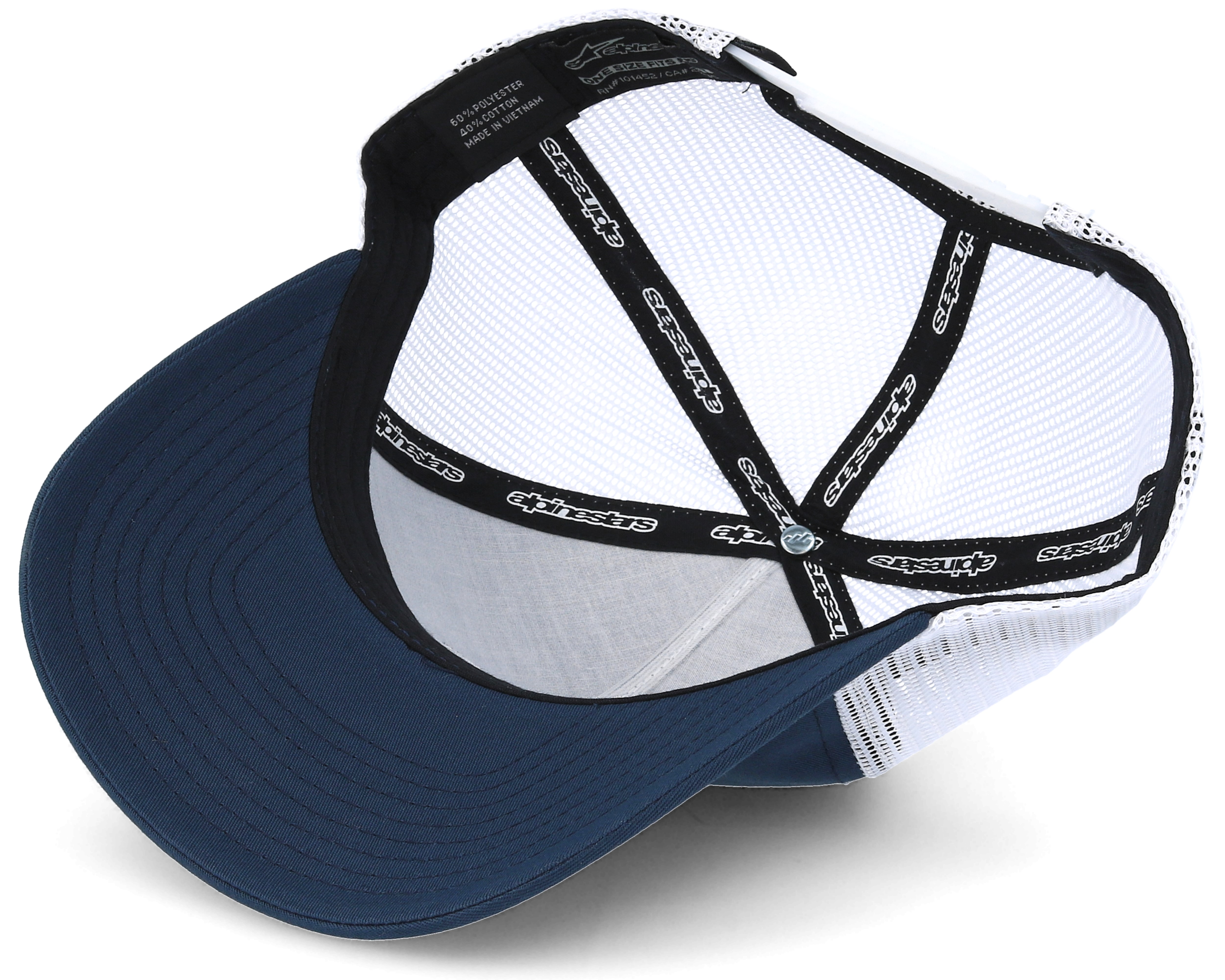 Bullseye Navy Trucker Adjustable - Alpinestars caps - Hatstoreworld.com