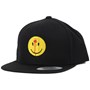 Smiley Headshot Black/Yellow Snapback - Iconic caps - Hatstoreworld.com
