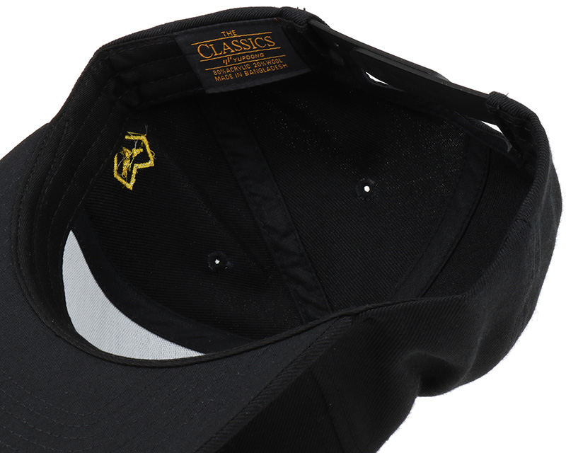 Smiley Headshot Black/Yellow Snapback - Iconic caps - Hatstoreworld.com