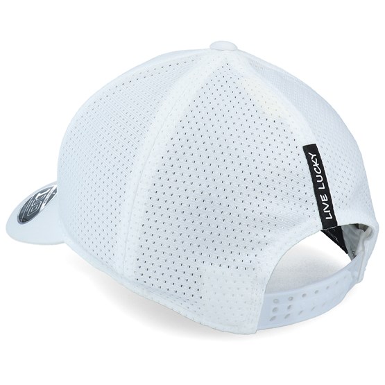 Silence 1 White/Rubber Patch Adjustable - Black Clover caps - Hatstoreworld.com