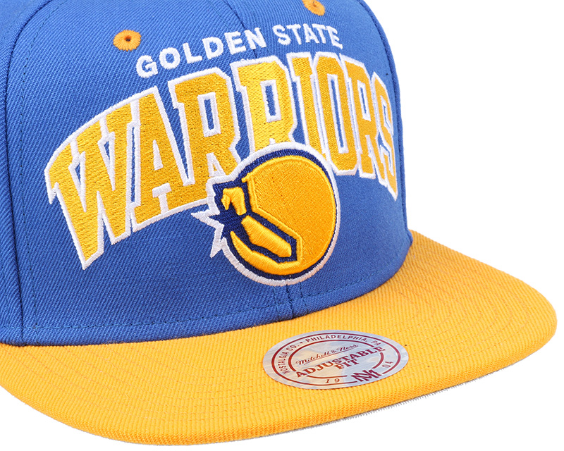 Golden State Warriors Team Arch Snapback - Mitchell & Ness caps ...