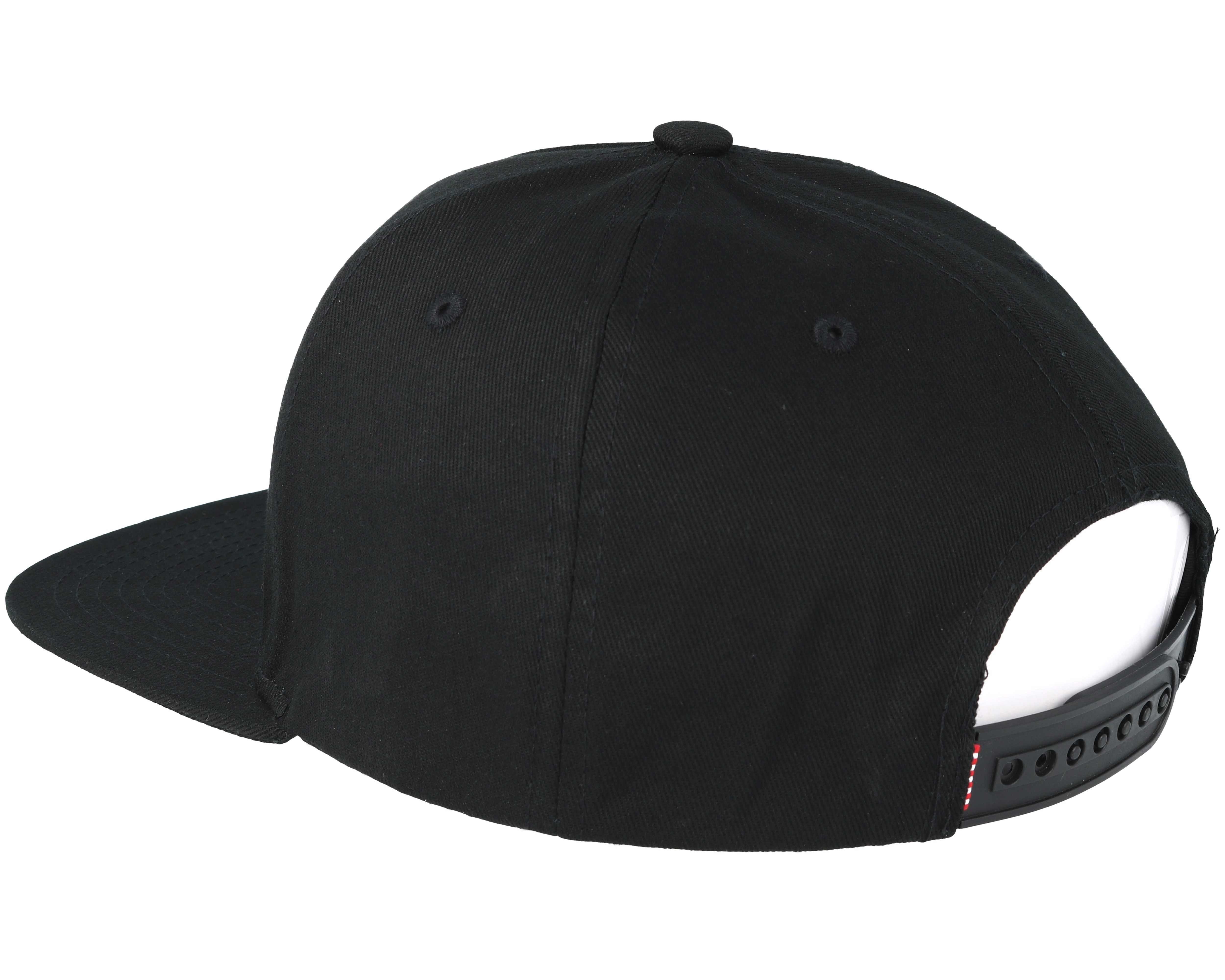 Whaler Black Snapback - Herschel caps - Hatstoreworld.com