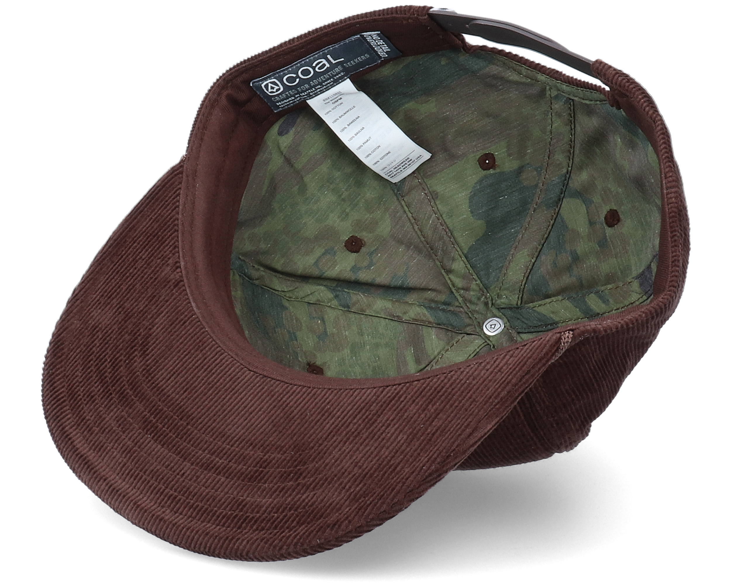 Wilderness Brown Snapback - Coal caps - Hatstoreworld.com