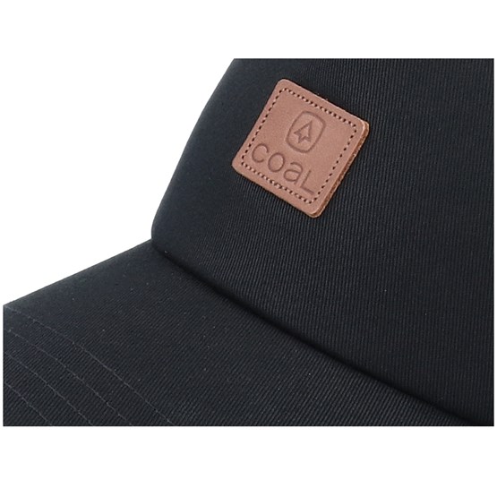 Shelton Cap Black Trucker - Coal caps - Hatstoreworld.com