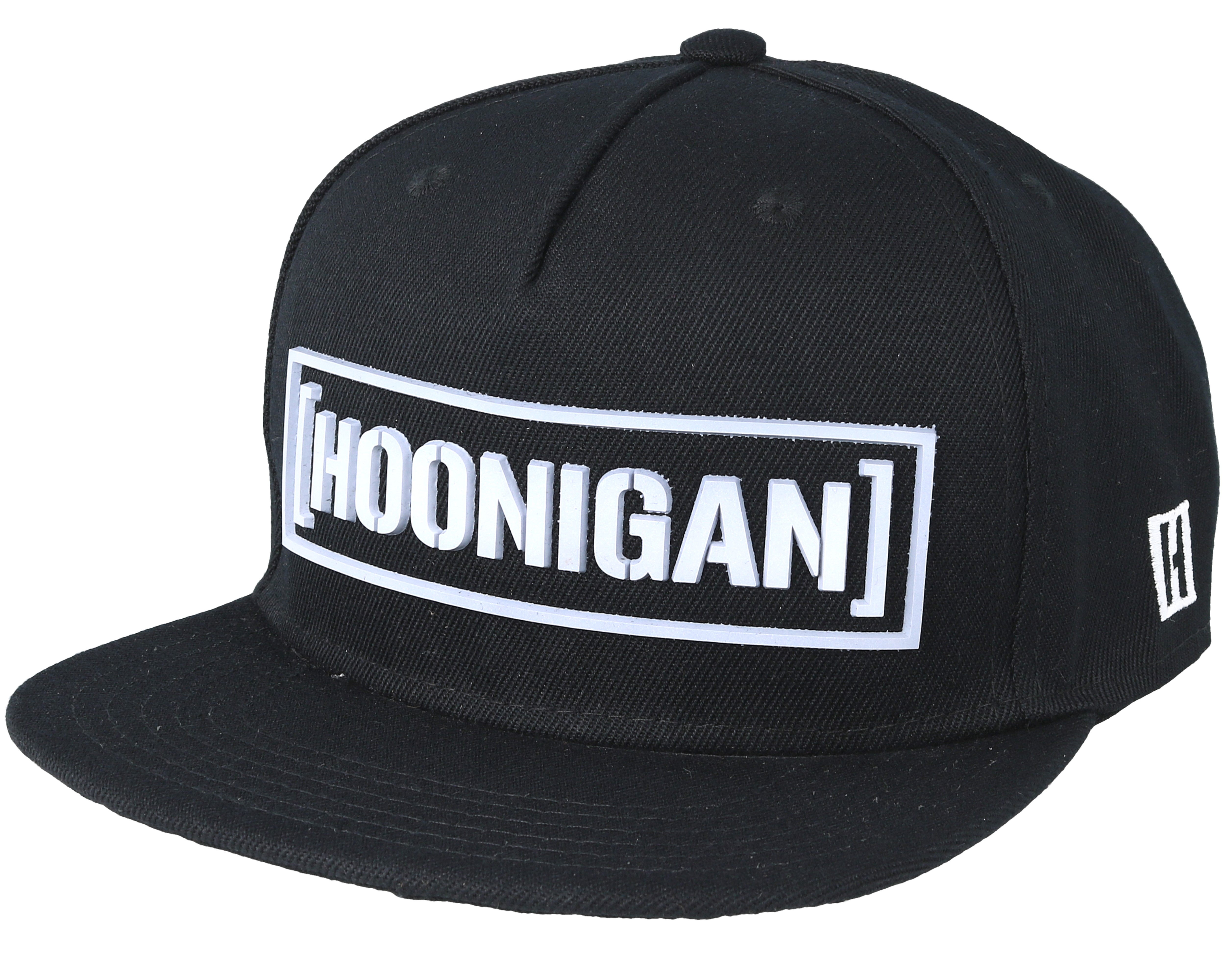 Ultra Sonic Black/White Snapback - Hoonigan caps - Hatstoreworld.com