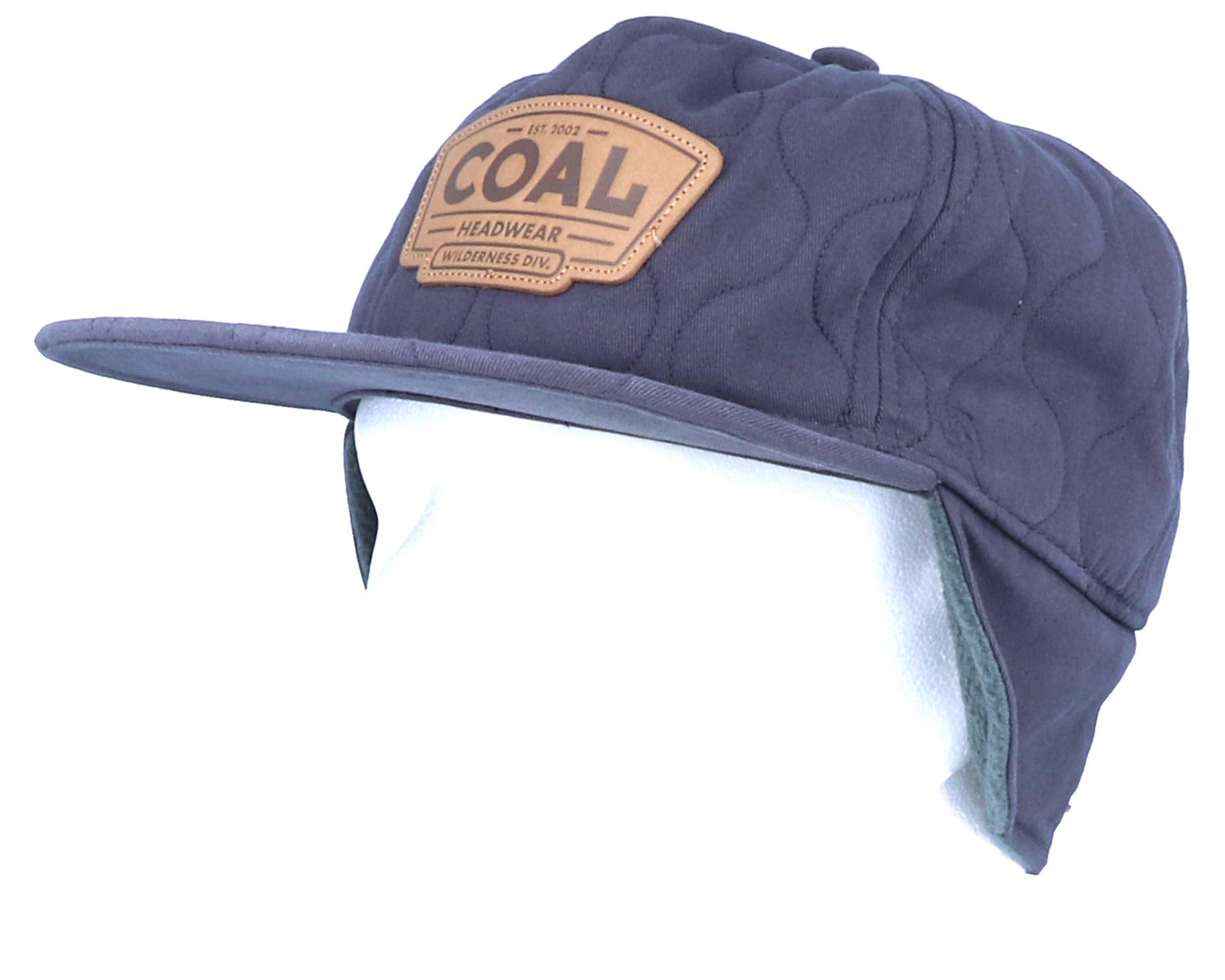 Cummins Charcoal Ear Flap - Coal caps - Hatstoreworld.com