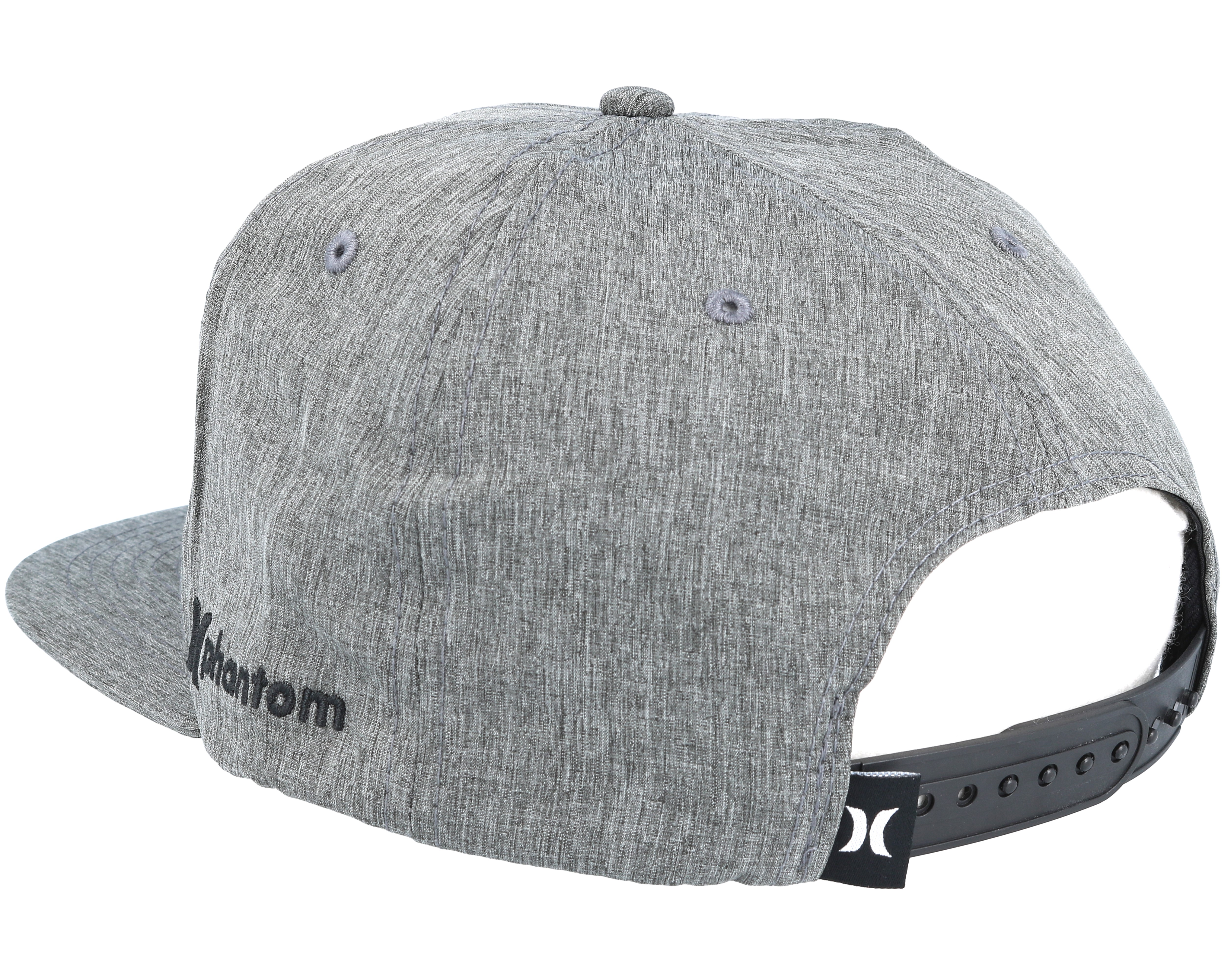 Phantom One & Only Heather Grey Snapback - Hurley caps - Hatstoreworld.com