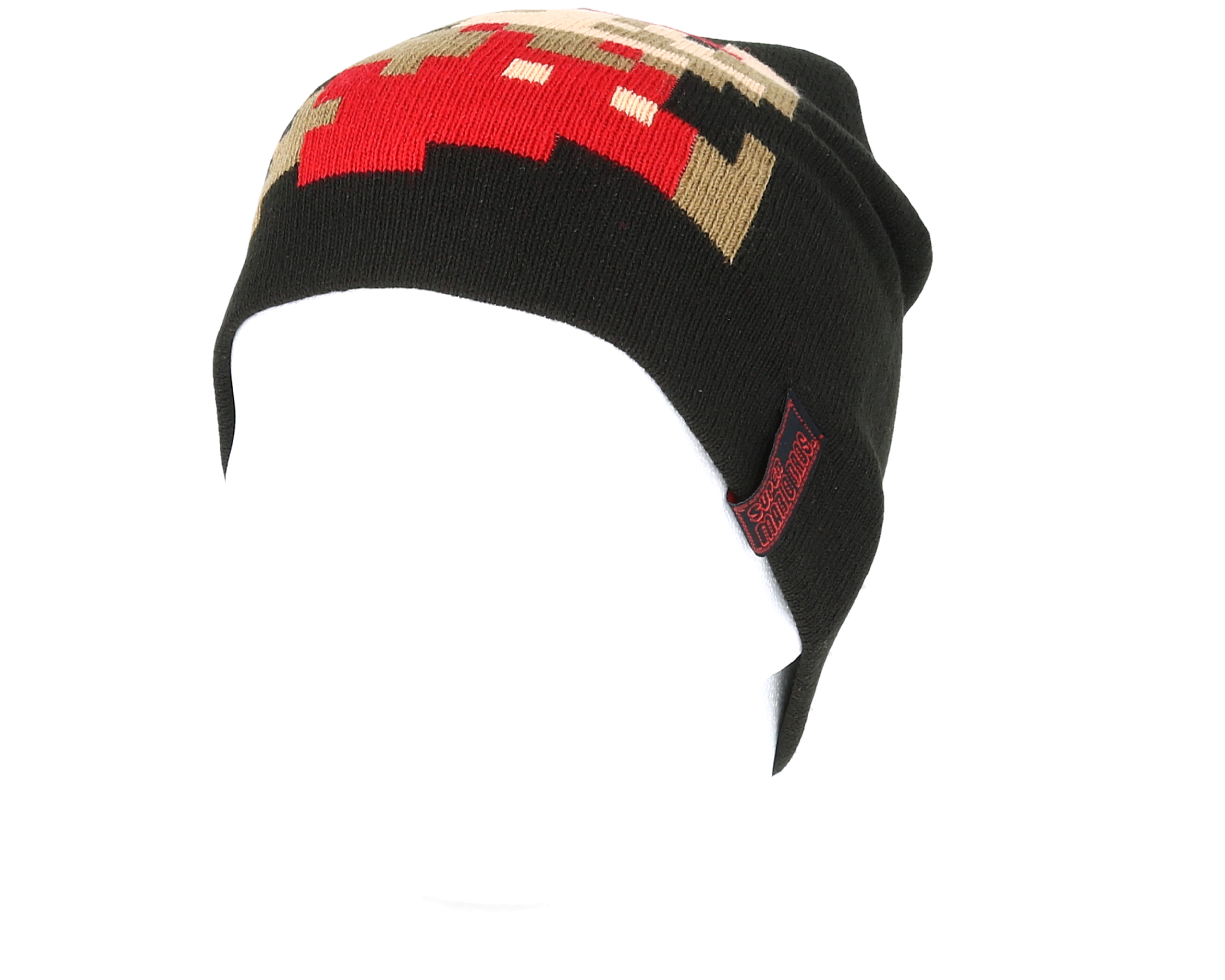 Nintendo Super Mario Beanie Black Beanie - Bioworld beanies ...